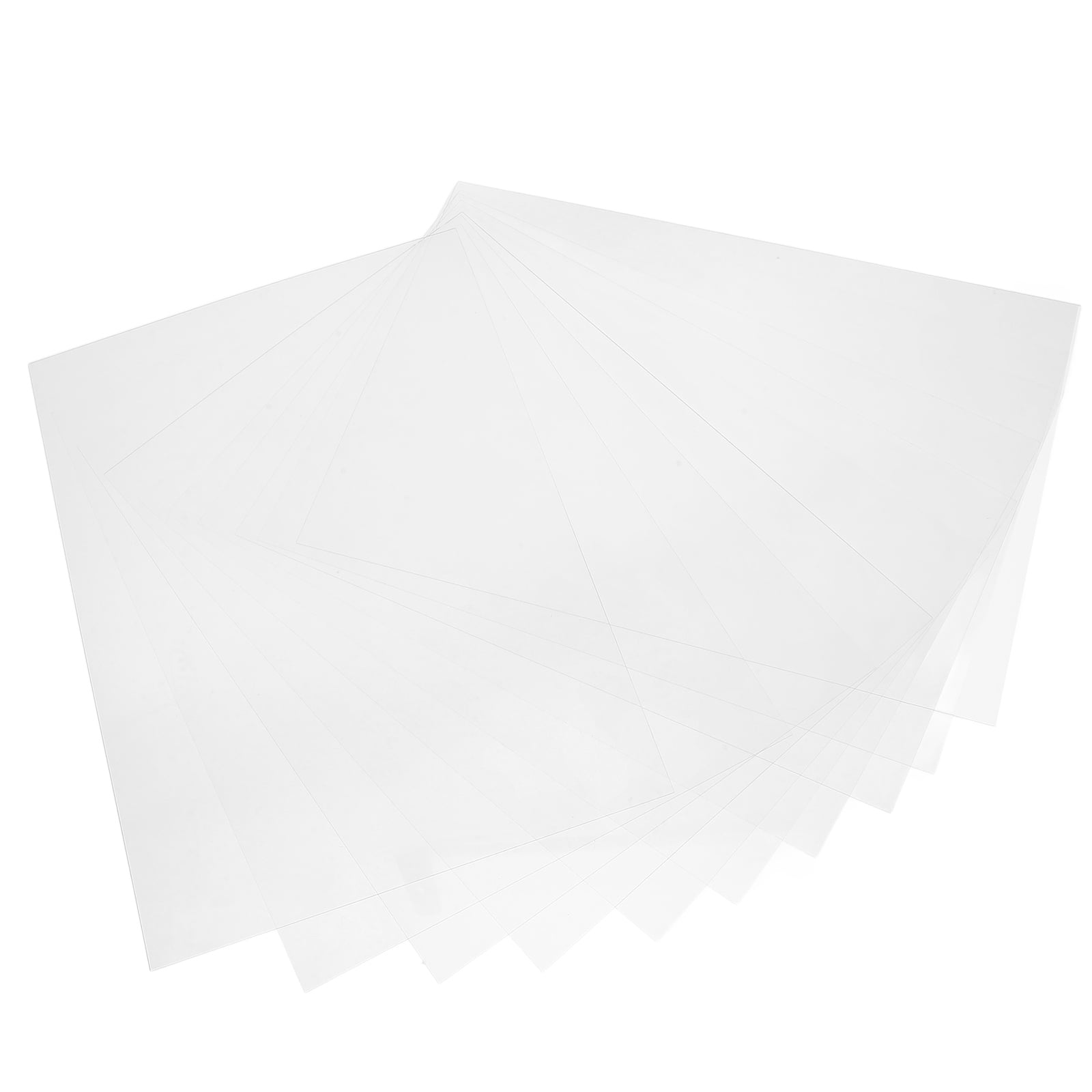 HOOWIFFY Transparent Stencils for 3D Printing and Drawing, PVC Material ...
