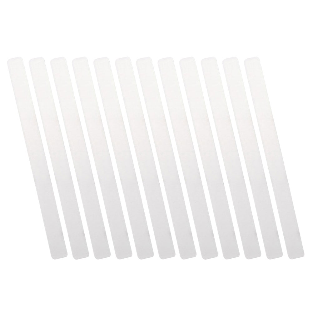 HOOWIFFY 12Pcs Transparent Acrylic Plant Markers, Modern Rectangular ...