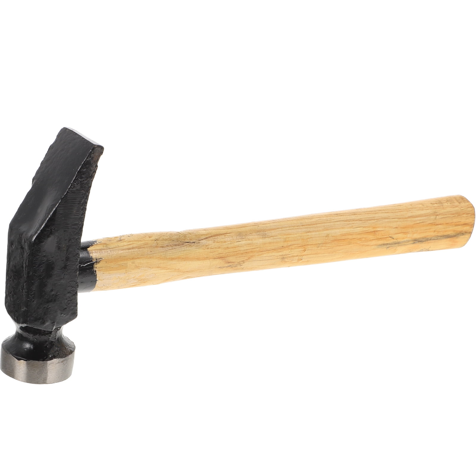 HOOWIFFY Lightweight Multi-Use Hammer with Wooden Grip for Shoe Repair ...