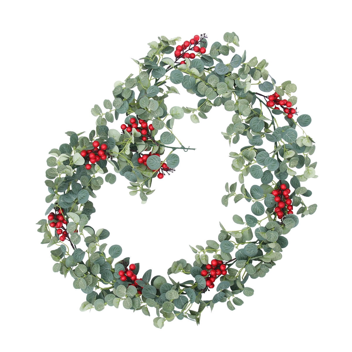 HOOWIFFY Artificial Rattan Stick Christmas Cane Fabric Decoration for ...