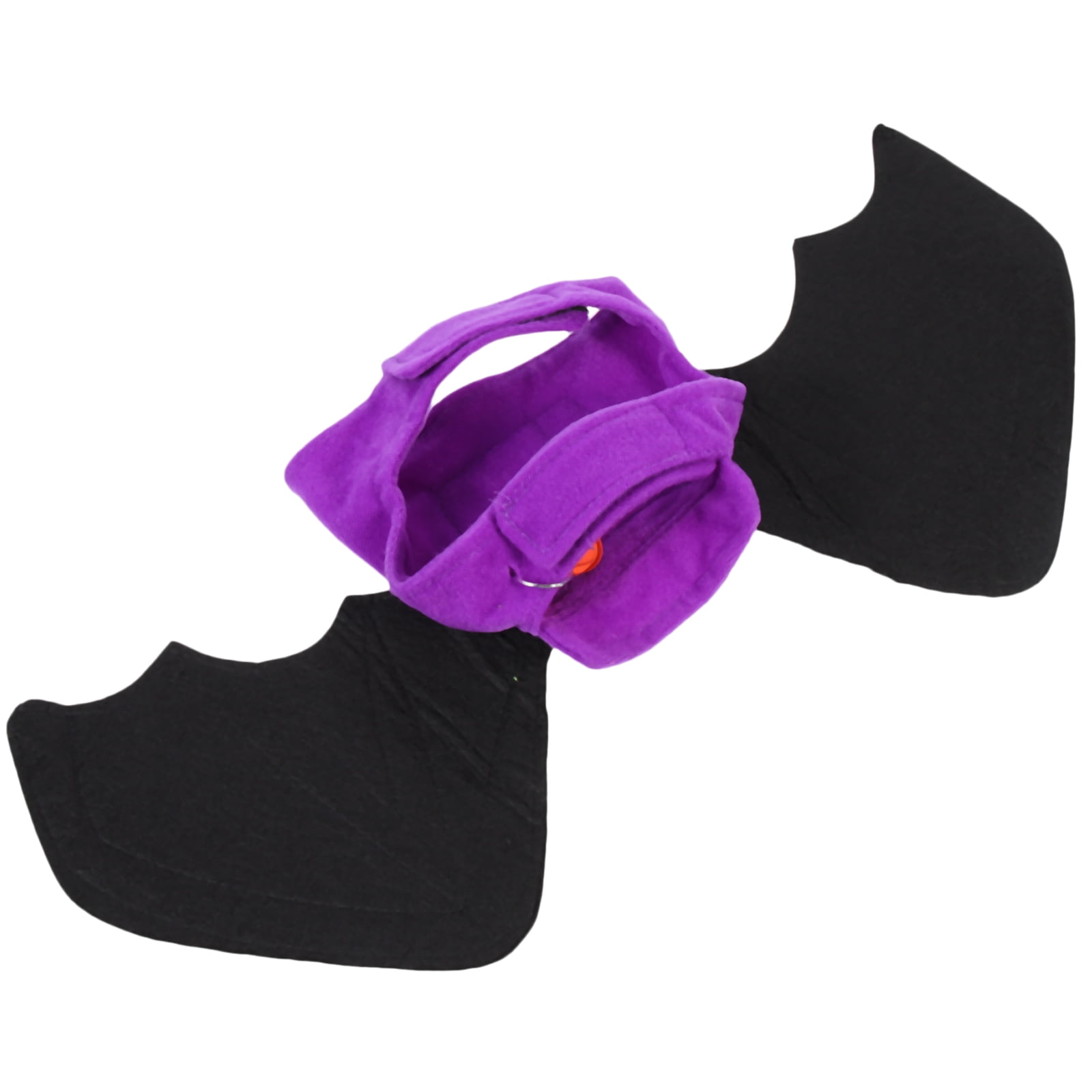 HOOWIFFY 1Pcs Cat Costume Purple Felt Bat Shape for Birthday Parties ...