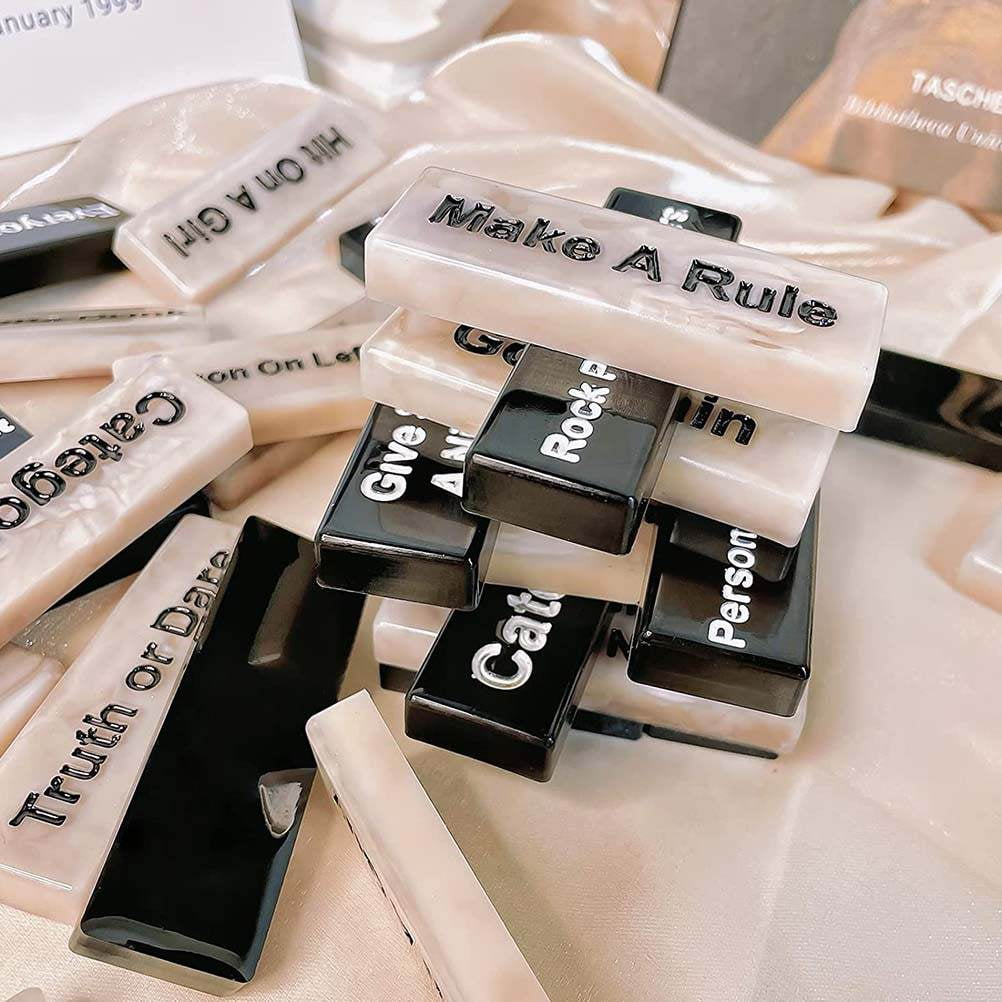 HOOWIFFY 1Pcs DIY Stacking Games Mold Silicone Moulds for Crafting ...