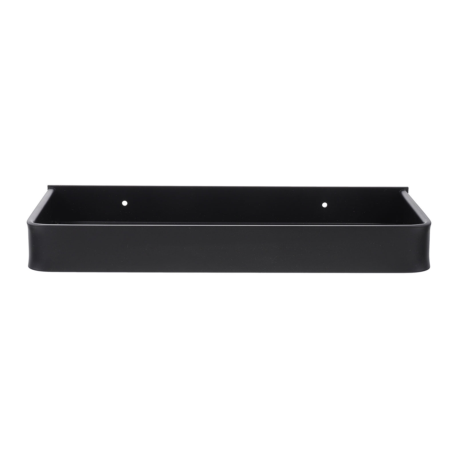 HOOWIFFY Wall Mounted Storage Rack Black 1Pack 11.8X4.9X1.4In - Walmart.com