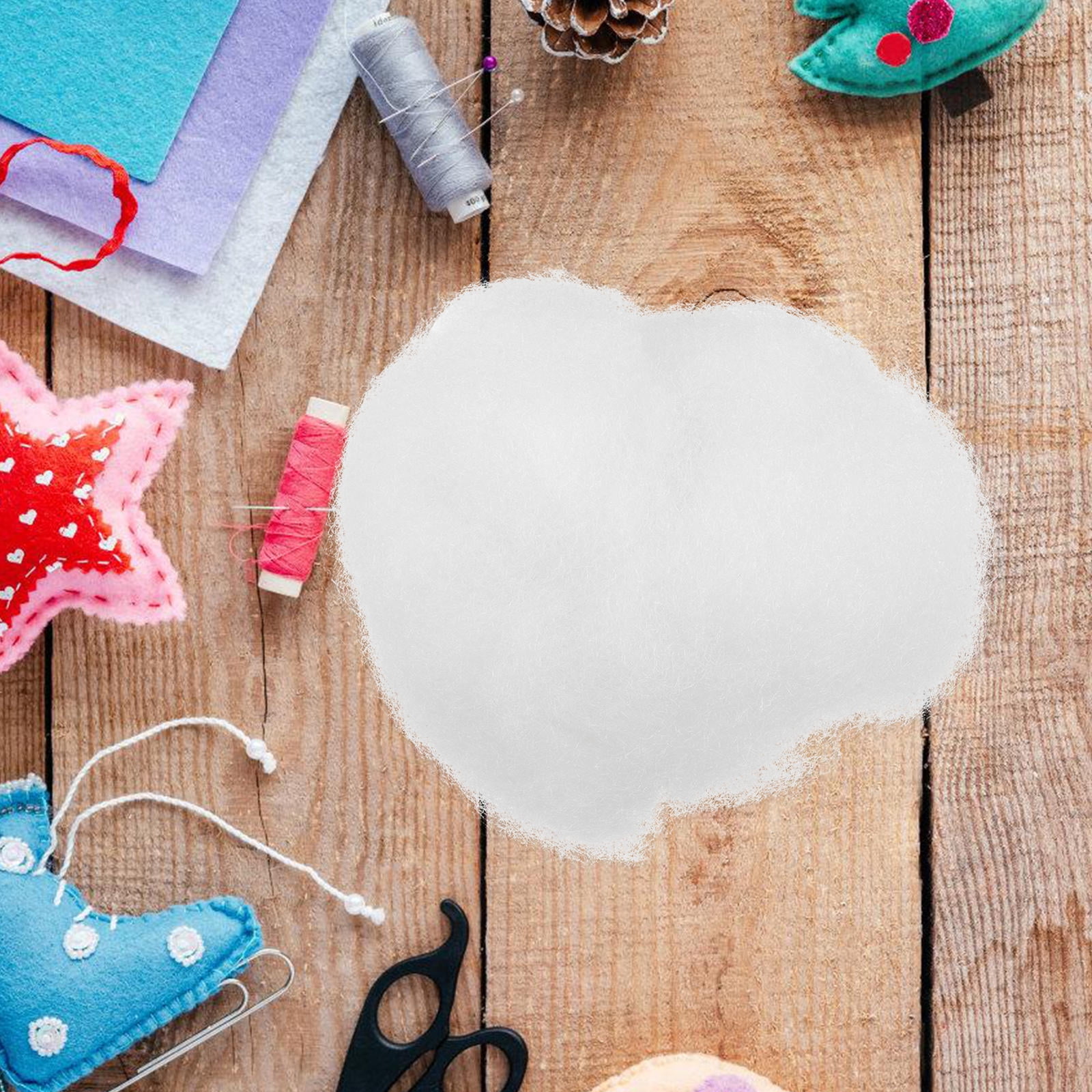 HOOWIFFY Plush Stuffing Cotton White 1Pack 5.1x5.1in - Walmart.com