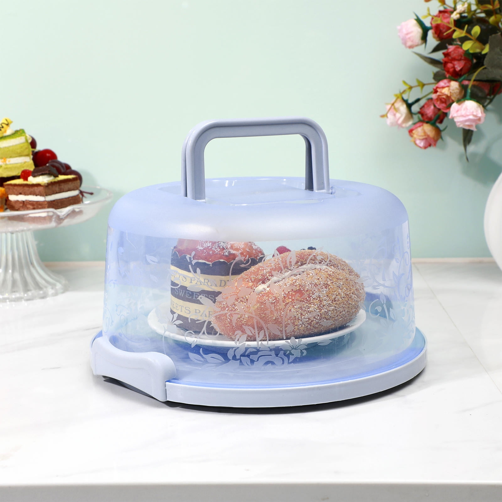 HOOWIFFY 1Set Portable Cake Box For Fruit Storage And Muffins ...