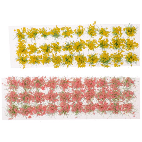 HOOWIFFY Assorted Color Plastic Flower Clusters for Wedding Decorations ...