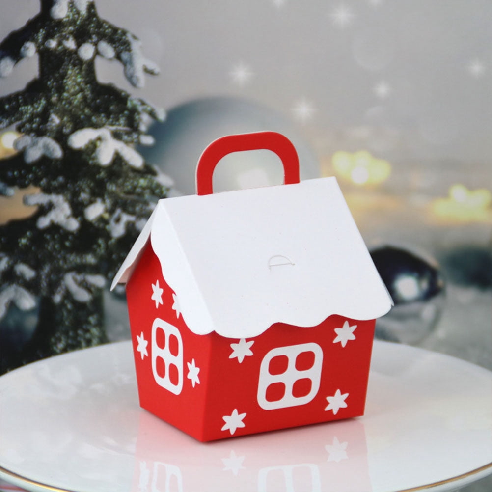 HOOWIFFY 25Pcs Red Paper Candy Packaging Boxes for Small and Chocolates ...