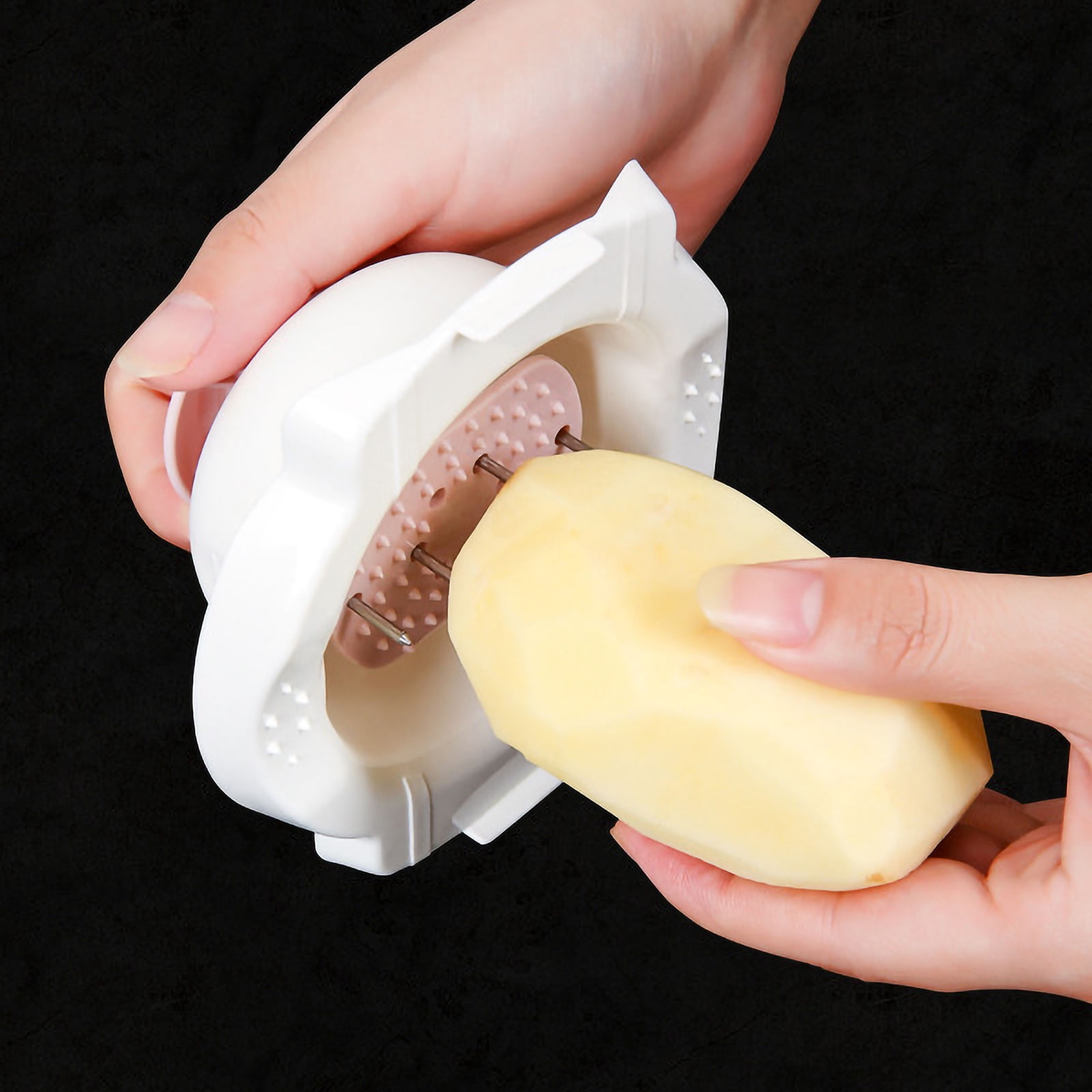 HOOWIFFY 2Pcs Finger Protector Cutting Food Safety Holder Mandoline ...