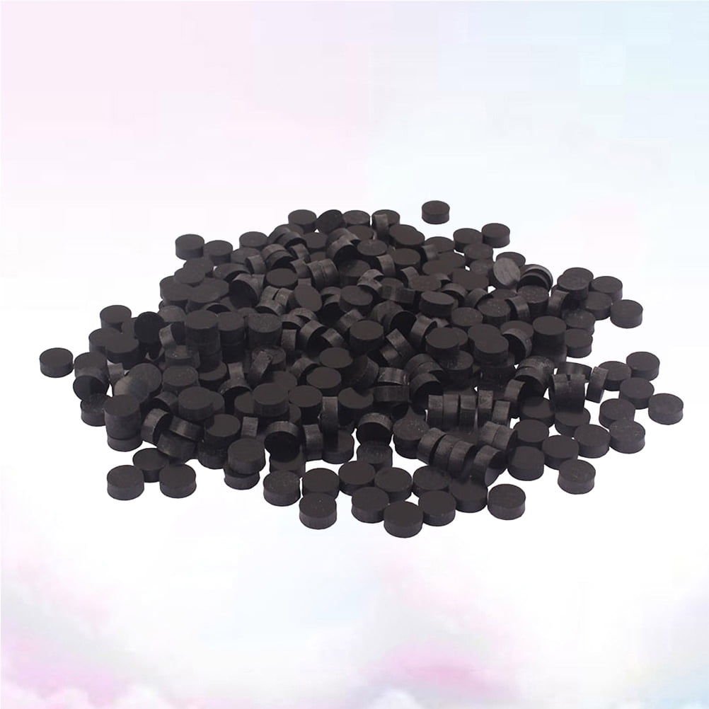 HOOWIFFY 300Set Black Plastic Inlay Dot for Guitar Fretboard Markers 1. ...