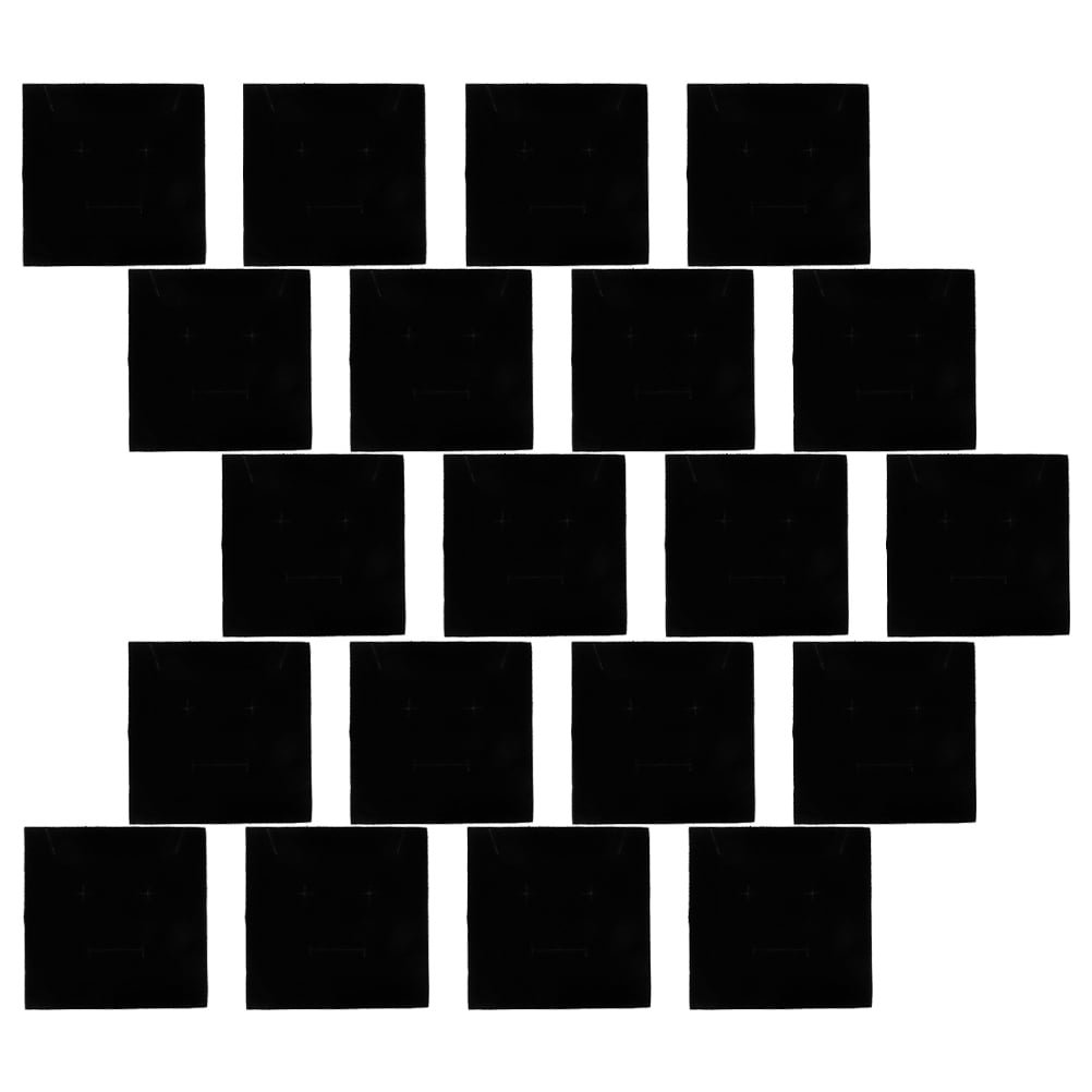 HOOWIFFY Box Jewelry Sponge Pad Insert Black 30Pcs For Protection ...