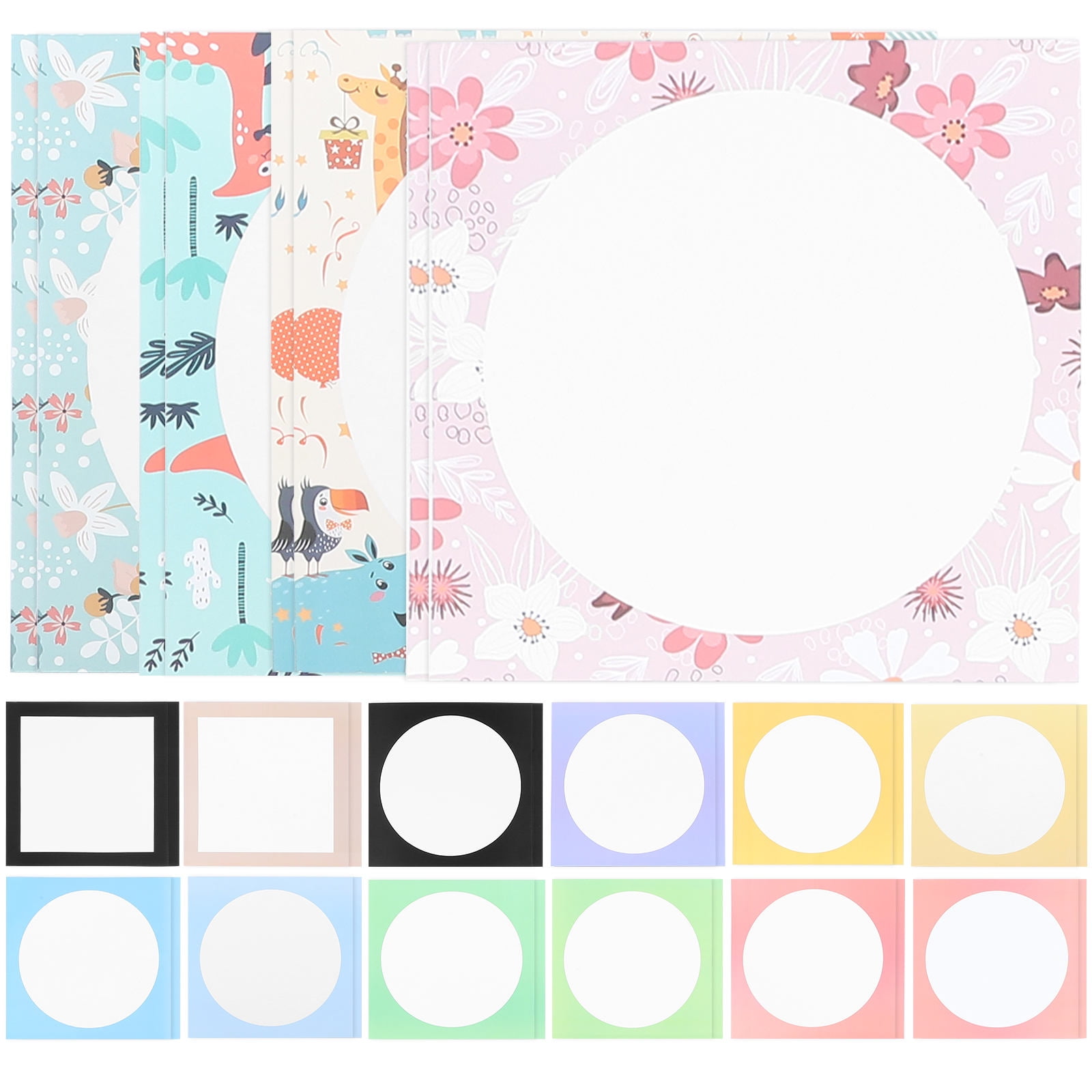 HOOWIFFY Cardstock Paper Assorted Colors for Drawing, Sketching ...