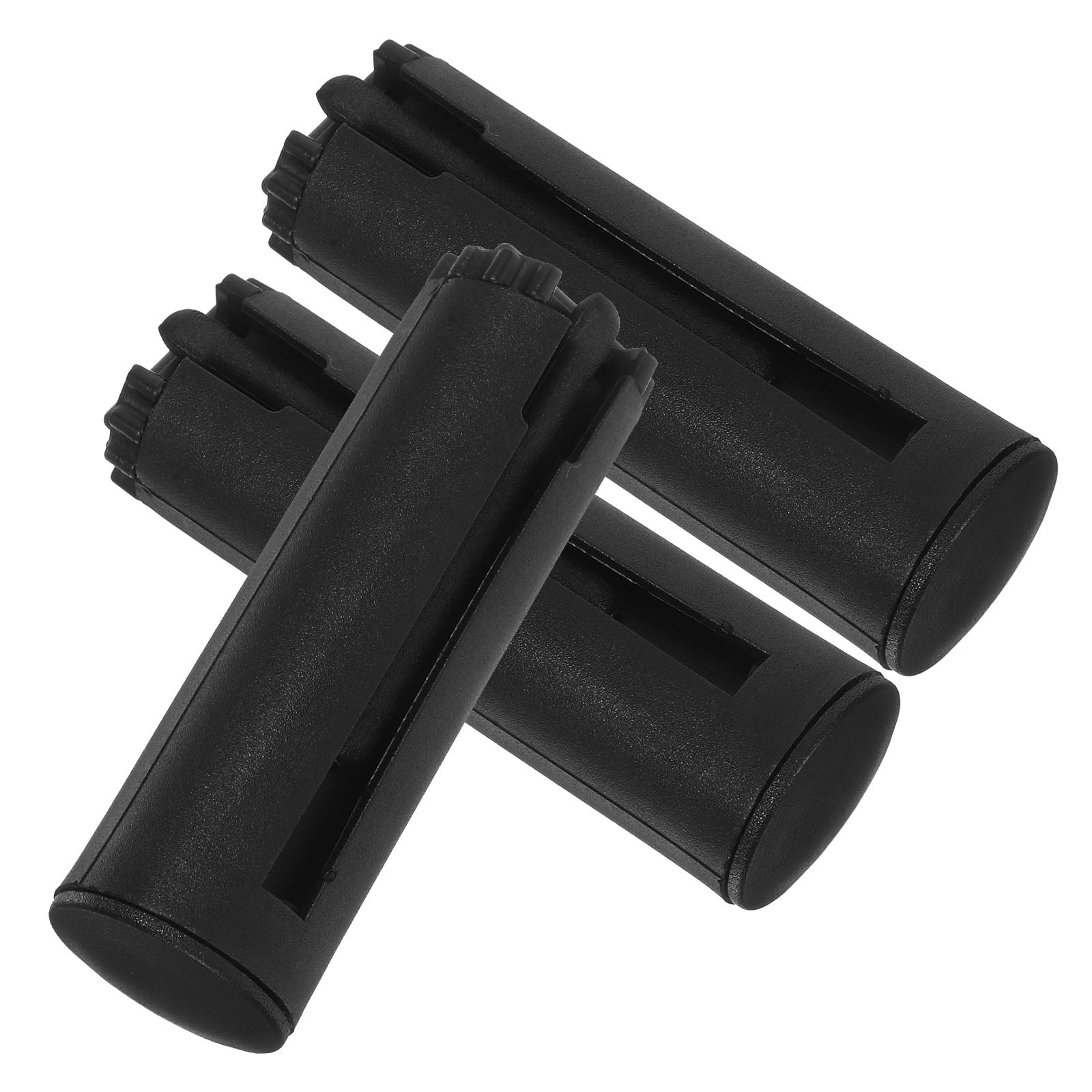 HOOWIFFY 3PCS Retractable Crowd Control Barrier Belt Black Plastic for ...