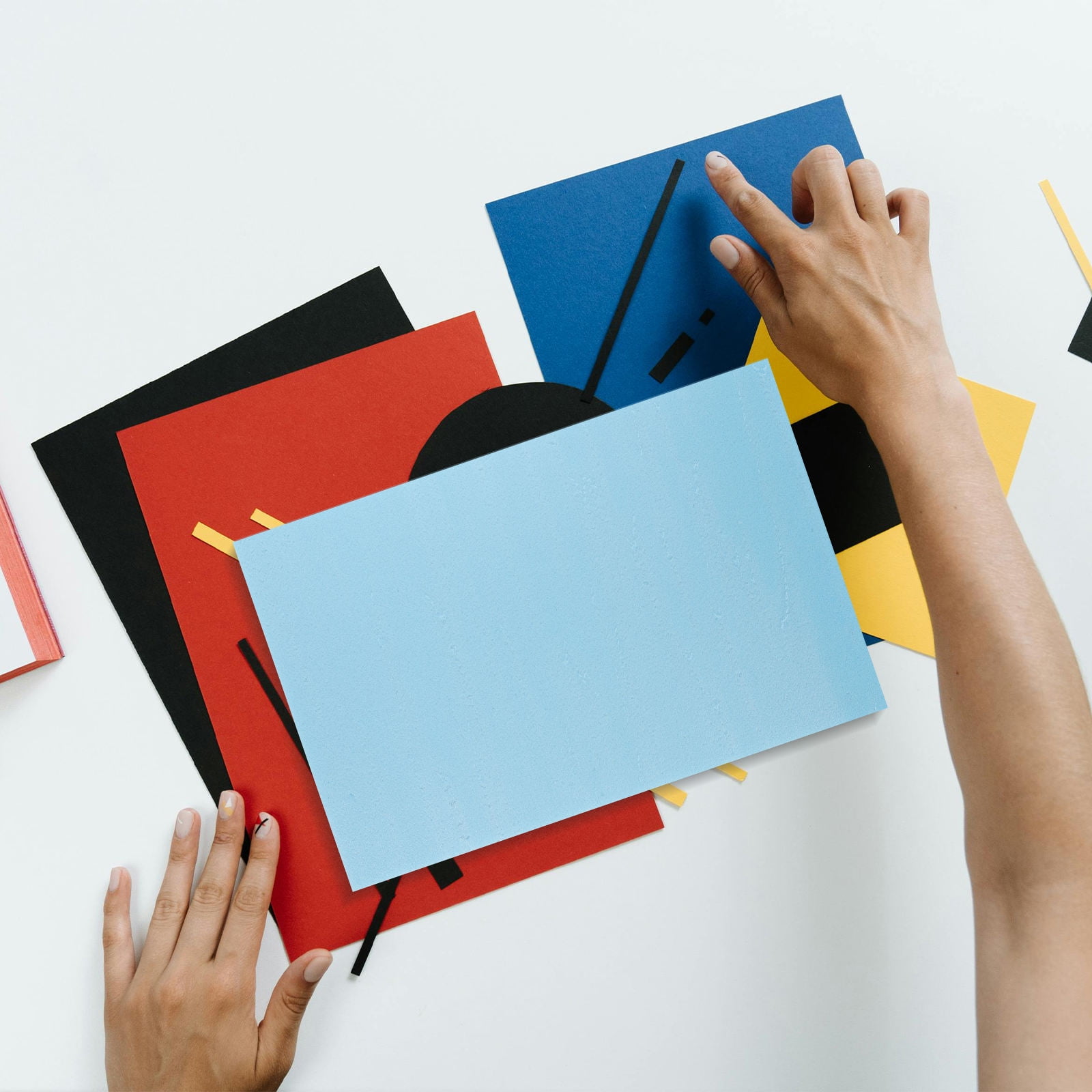 HOOWIFFY Sky-Blue Foam Sheets for DIY Use, High Density, Rigid ...