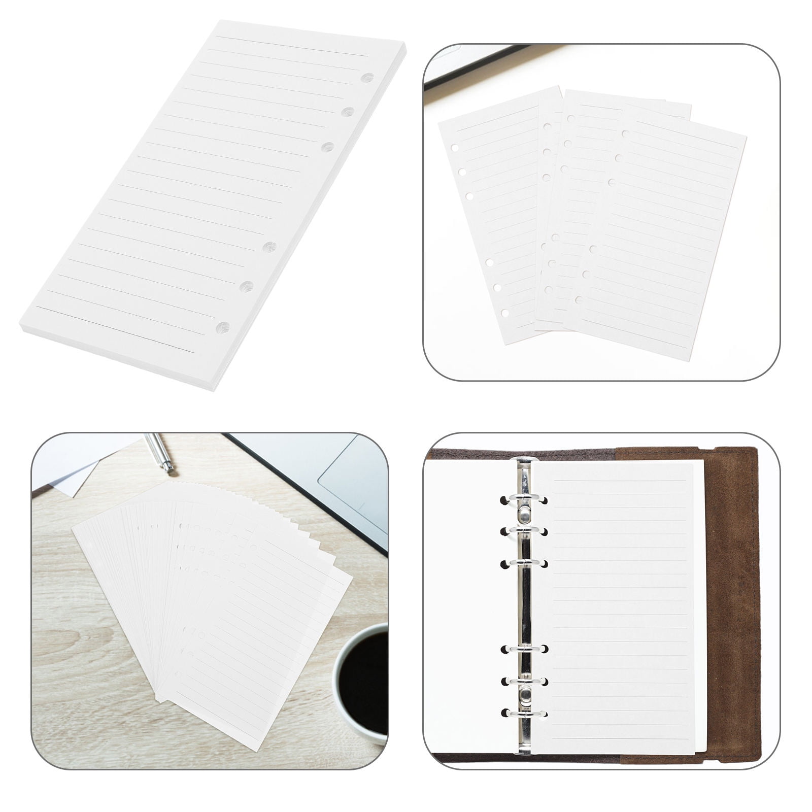 HOOWIFFY 45 Sheets Lined College Ruled Paper for Use and Creative ...