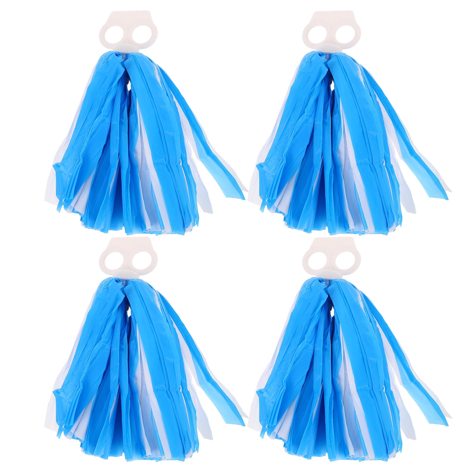 HOOWIFFY 4Pcs Multipurpose Cheerleading Pom Poms Lightweight Pet Sports ...