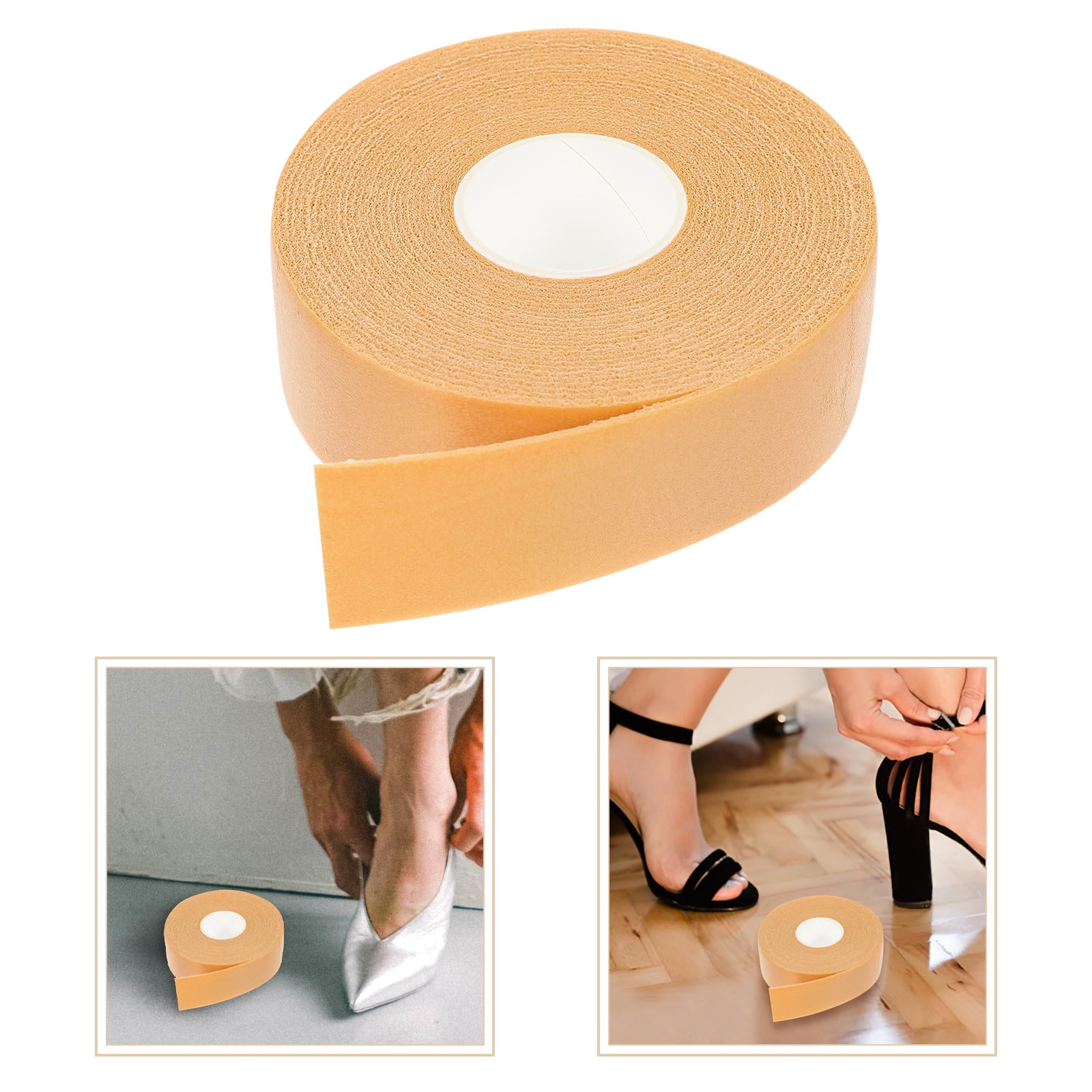 HOOWIFFY 5 Rolls Heel Liners Anti Wear Stickers For Shoes Prevents ...