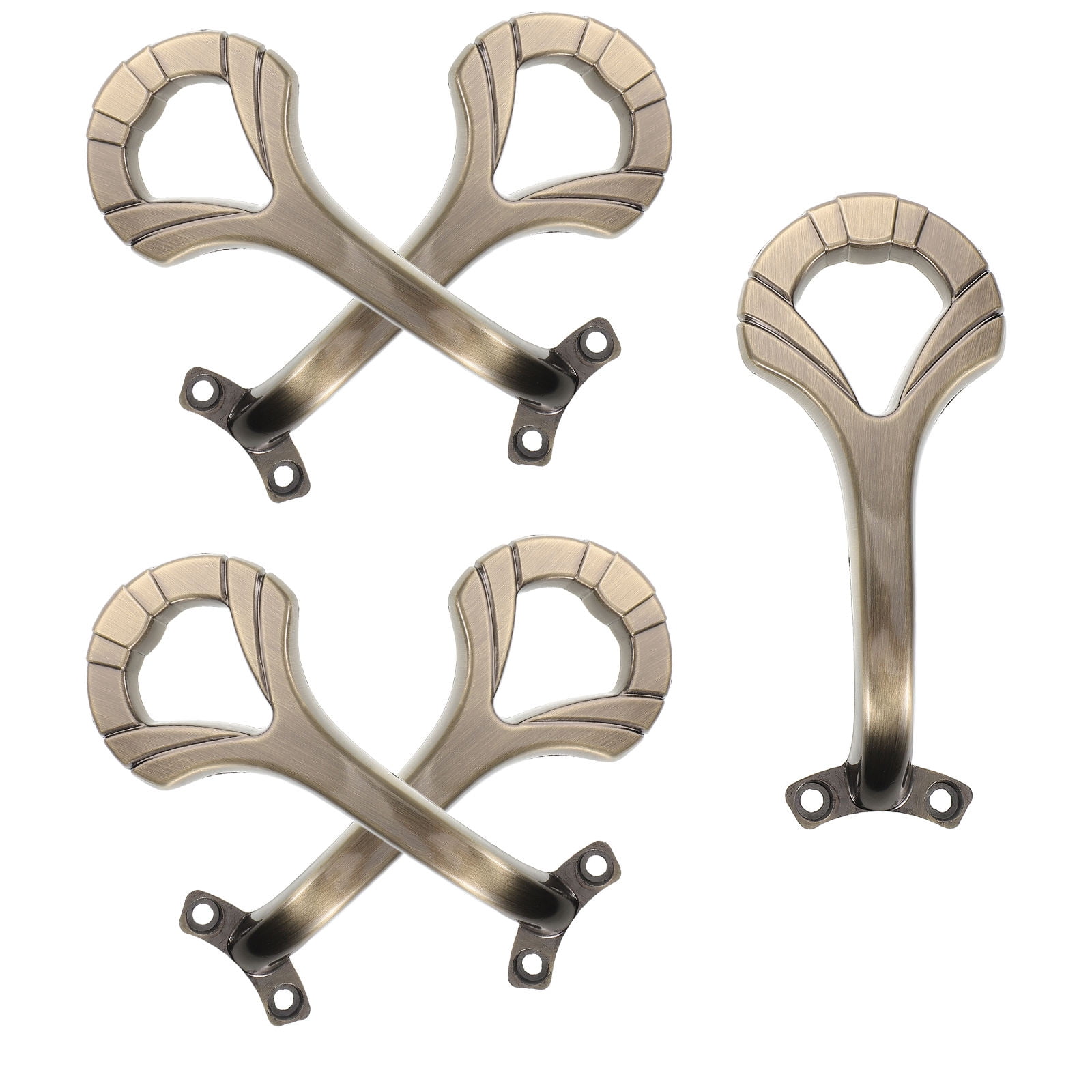 HOOWIFFY 5Pcs Coffee Ceiling Fan Arm Replacement Kit Sturdy Metal Light ...