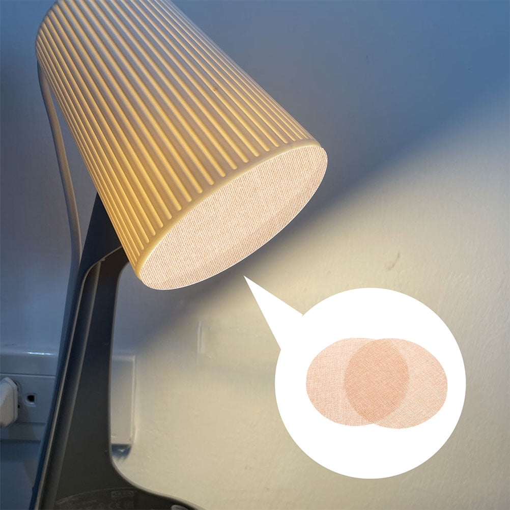 HOOWIFFY 5pcs Lamp Shade Diffuser Ceiling Light Diffuser Round Coffee ...