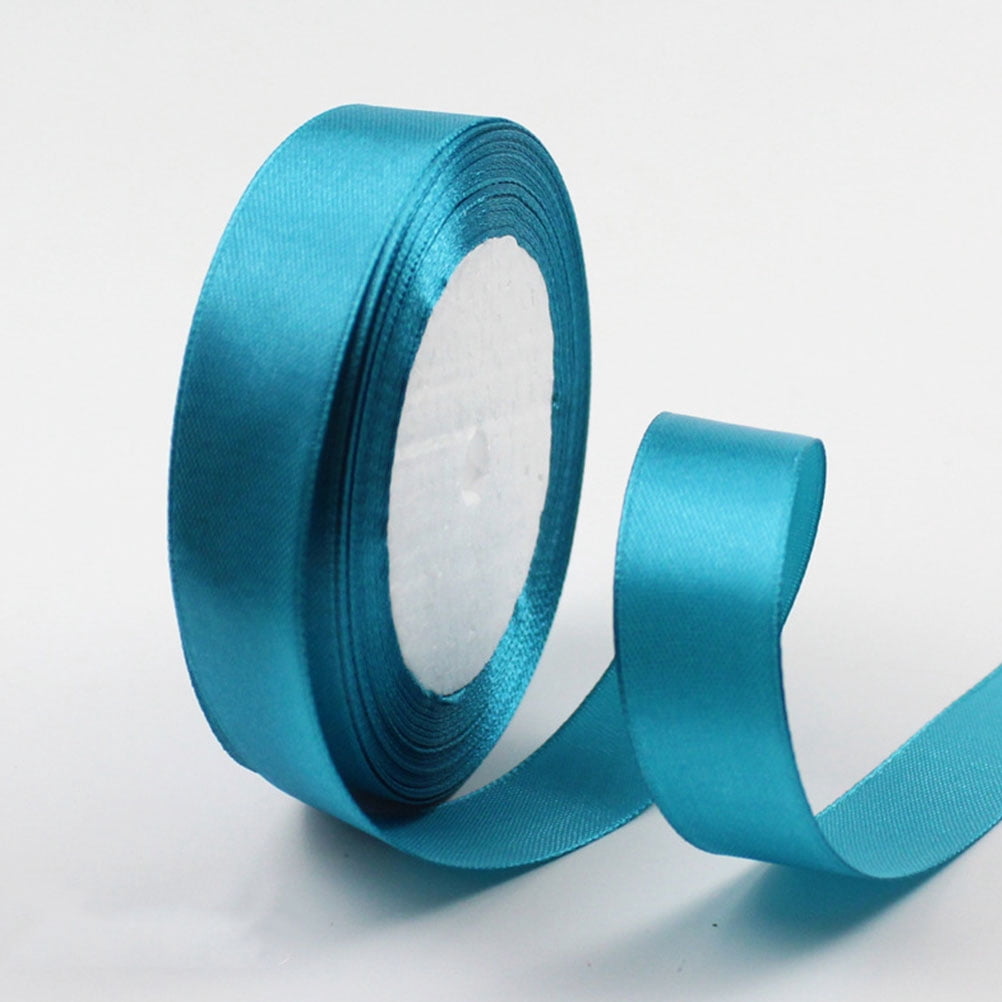 HOOWIFFY 6Pcs Assorted Blue Colors Fabric Ribbon for present Wrapping ...