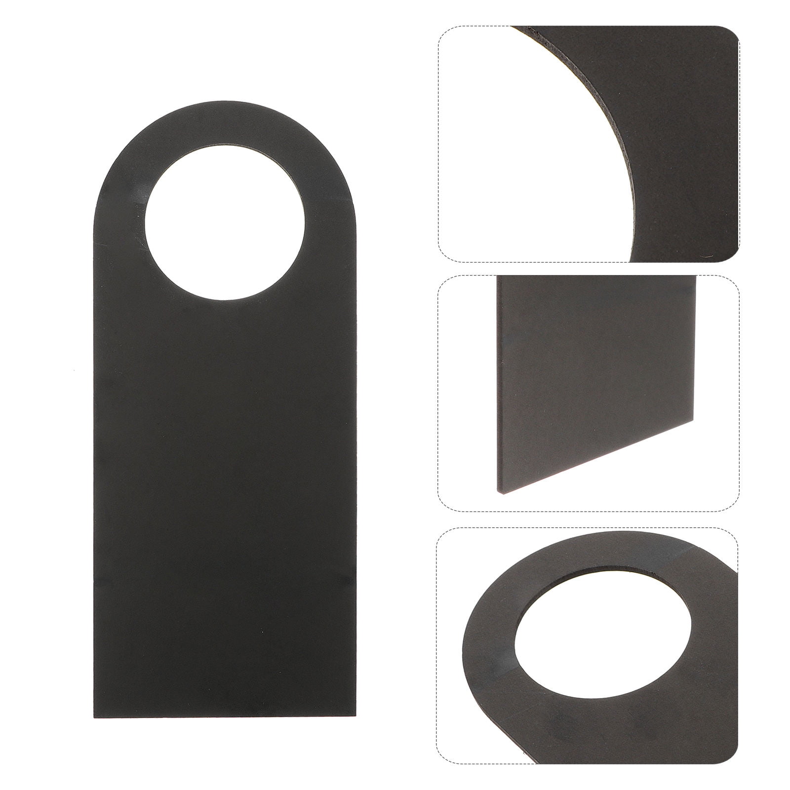 HOOWIFFY 6-Pack Wooden Doorknob Hanging Signs for Front Door Decoration ...