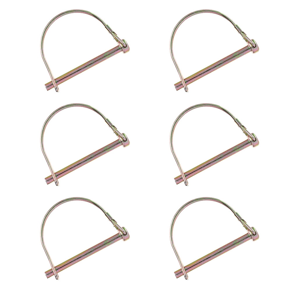 HOOWIFFY 6Pcs Galvanizing Process Safety Coupler Pin for Mower and ...