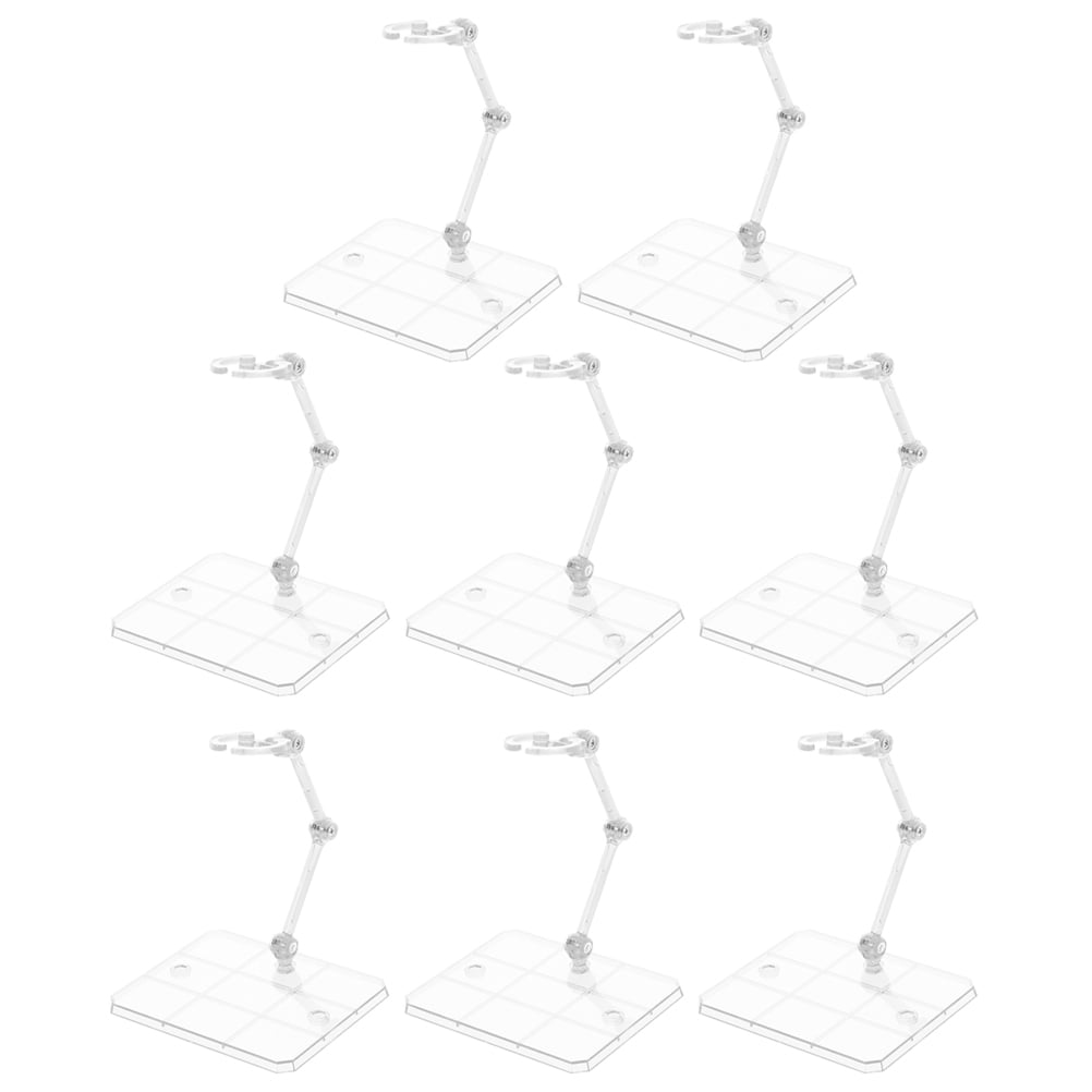 HOOWIFFY Action Figure Riser for Craft Show 8Pcs Transparent - Walmart.com
