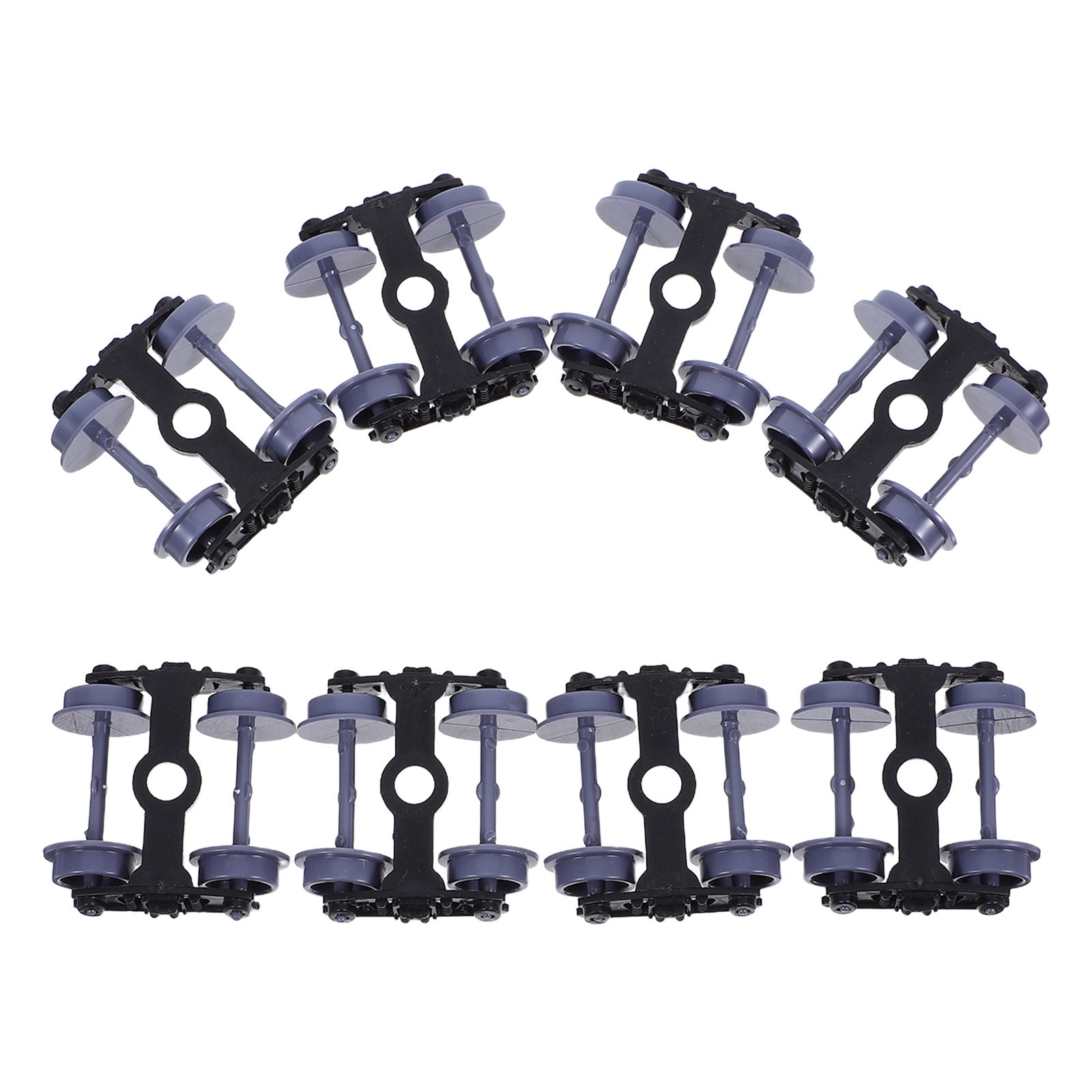 HOOWIFFY 8Pcs Model Train Wheels with Round Shape for High Precision ...
