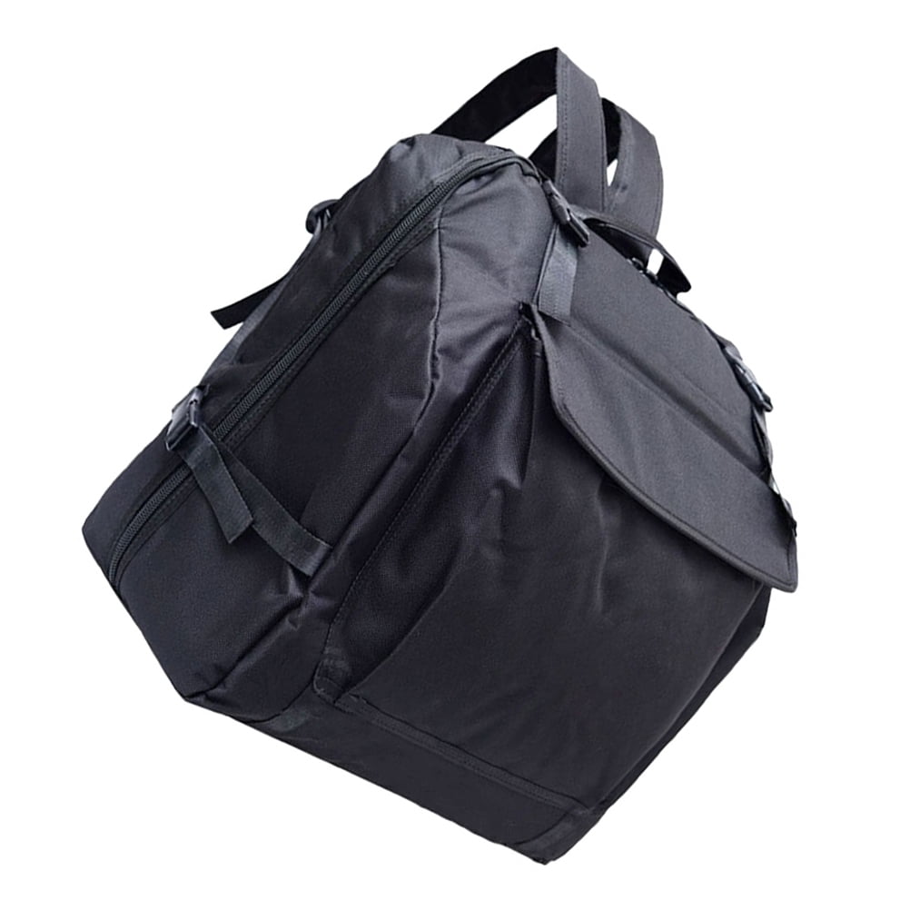 HOOWIFFY Lightweight Black Accordion Case Organizer with Unique Design ...