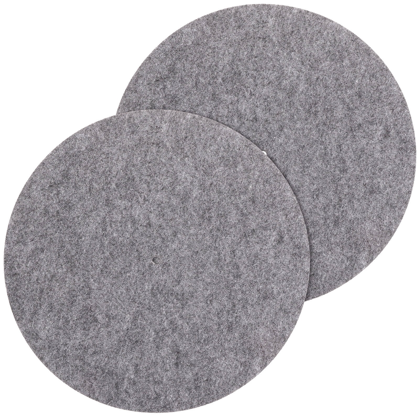 HOOWIFFY Anti Slip Felt Mat for Vinyl Turntable 2pcs Scratch Protection ...