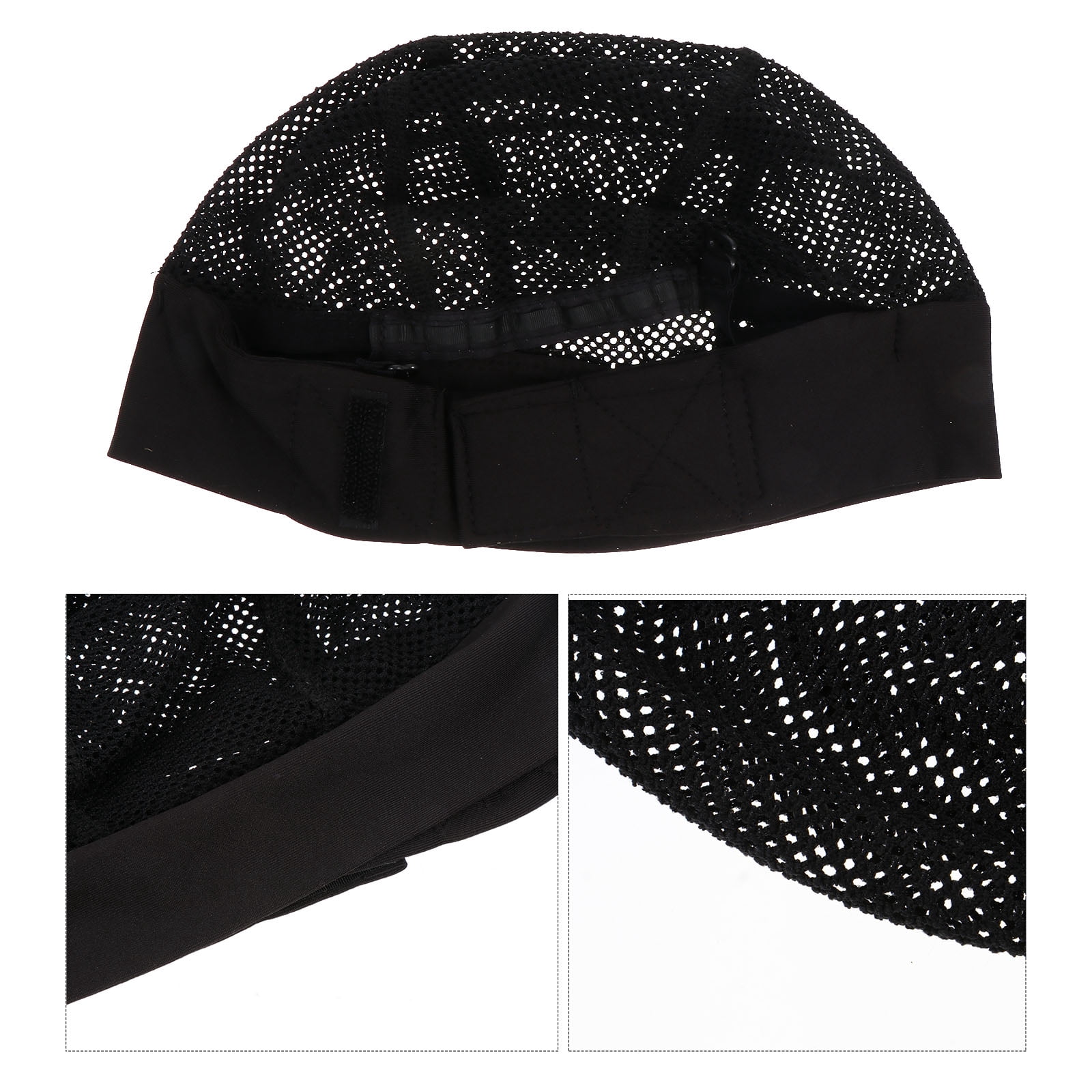 HOOWIFFY Comfortable to Wear Wig Cap Black 1 Set - Walmart.com