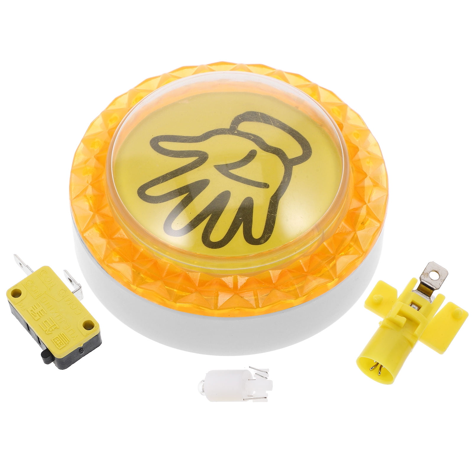 HOOWIFFY Buzz Button Yellow Plastic Buzzer Button Quick Response ...