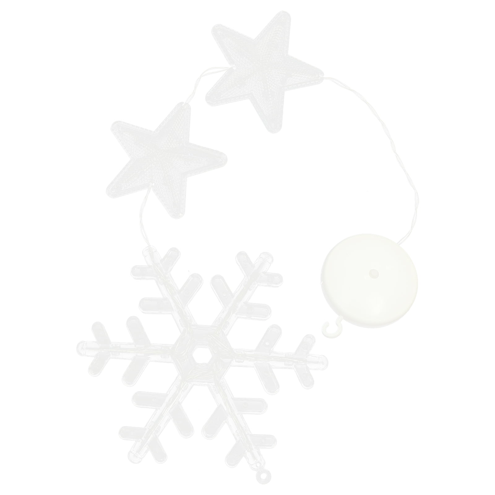 HOOWIFFY Christmas Style High Brightness LED Snowflake Window Lights ...