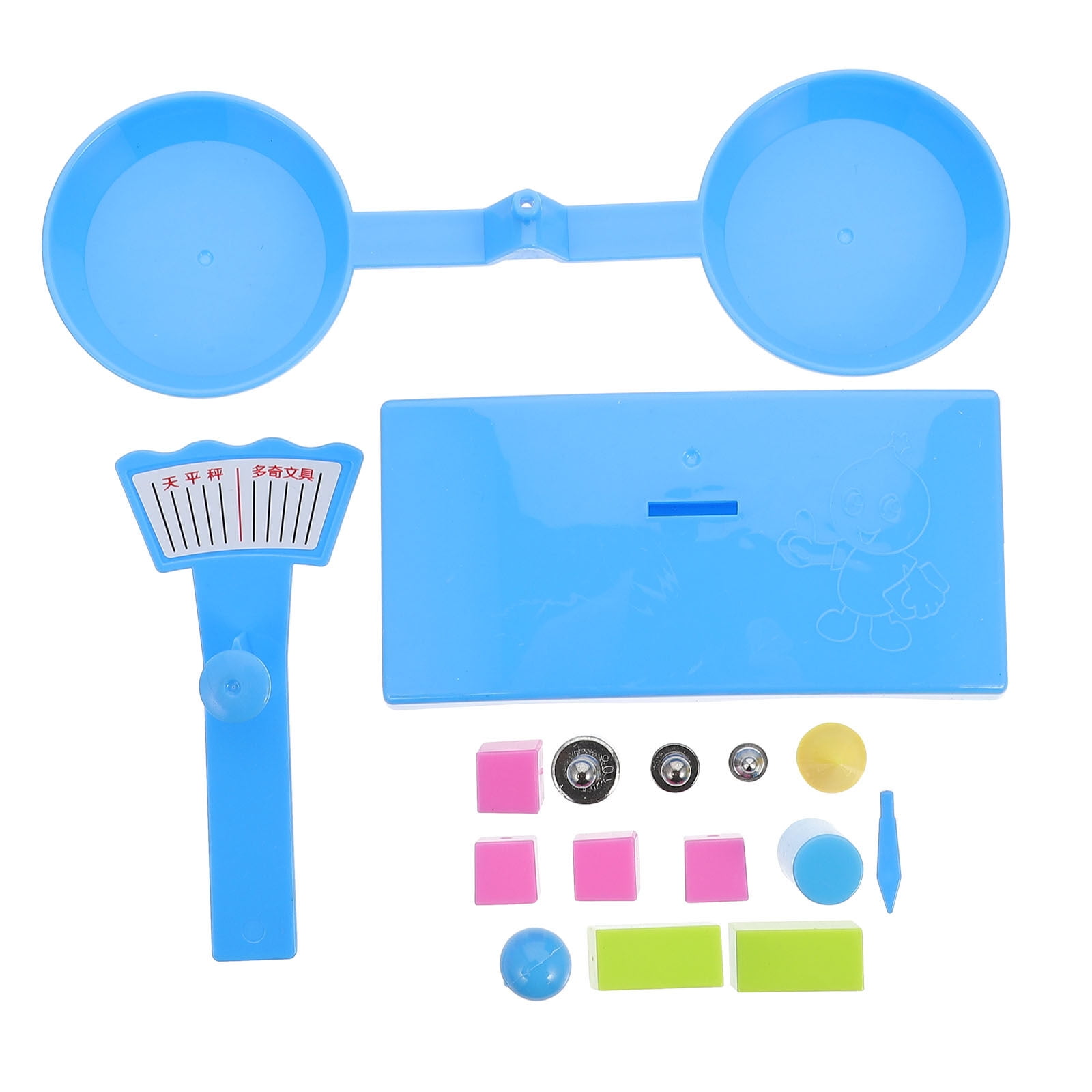 HOOWIFFY Creative Scale Lever for Kids Playing Plastic Balance Toy with ...