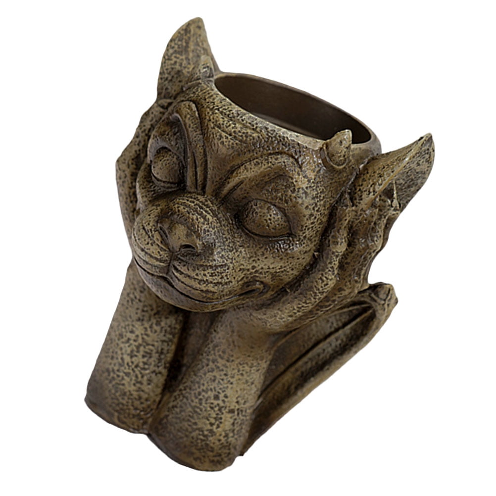 HOOWIFFY Pot Decoration Resin Demon Shape 1 PCS 5.9x4.1in - Walmart.com