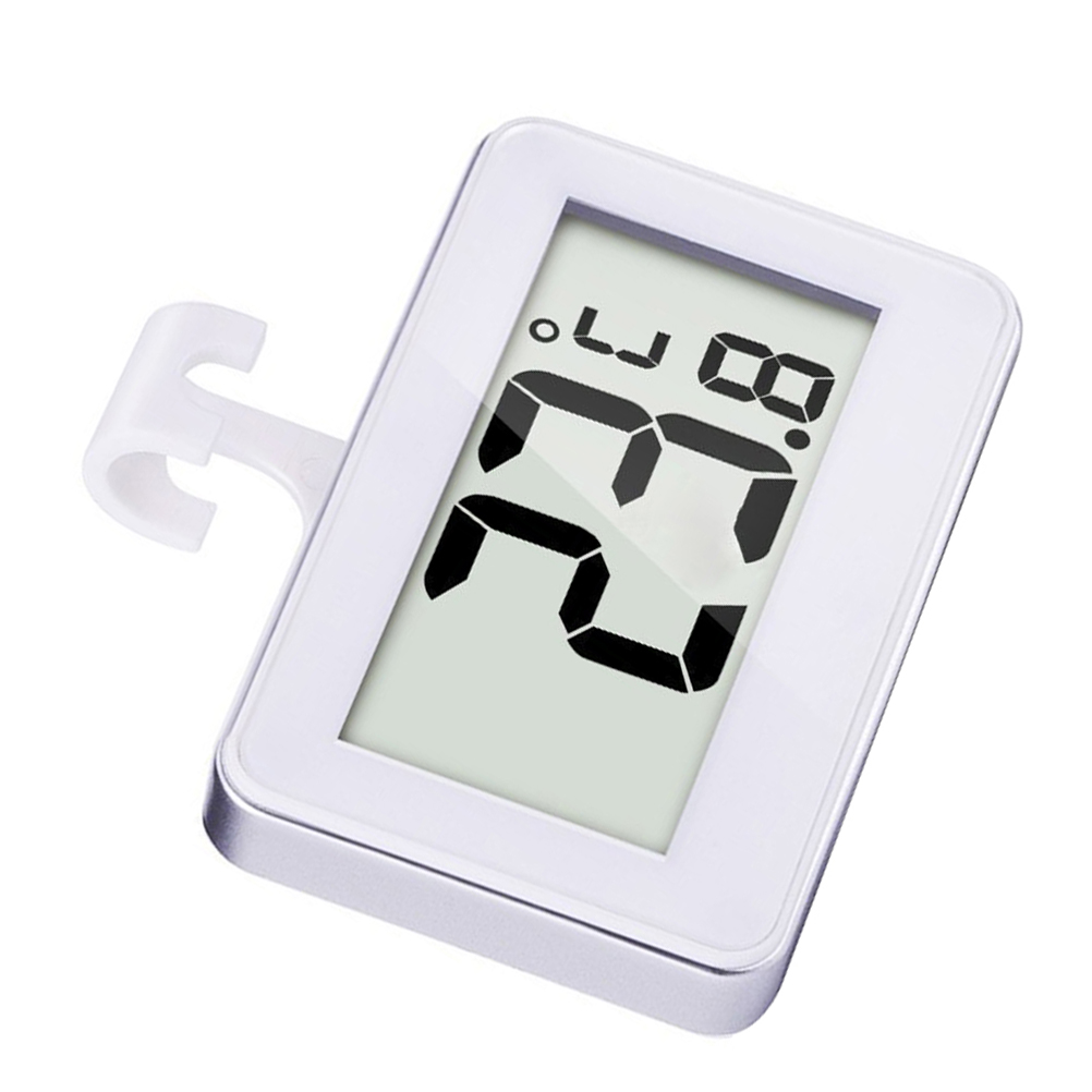HOOWIFFY Digital Refrigerator Thermometer with Magnetic Hook, Celsius ...