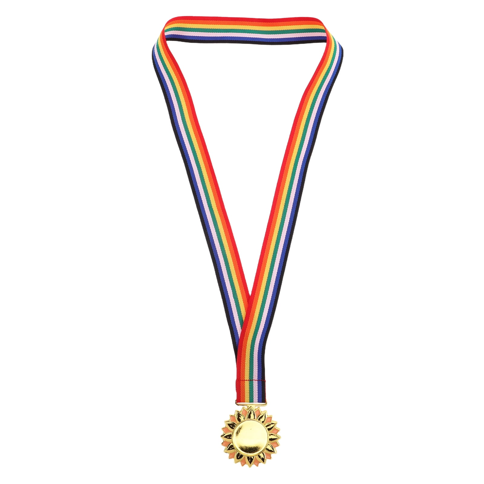 HOOWIFFY Golden Classroom Medals with Ribbon Metal Award Medals for ...
