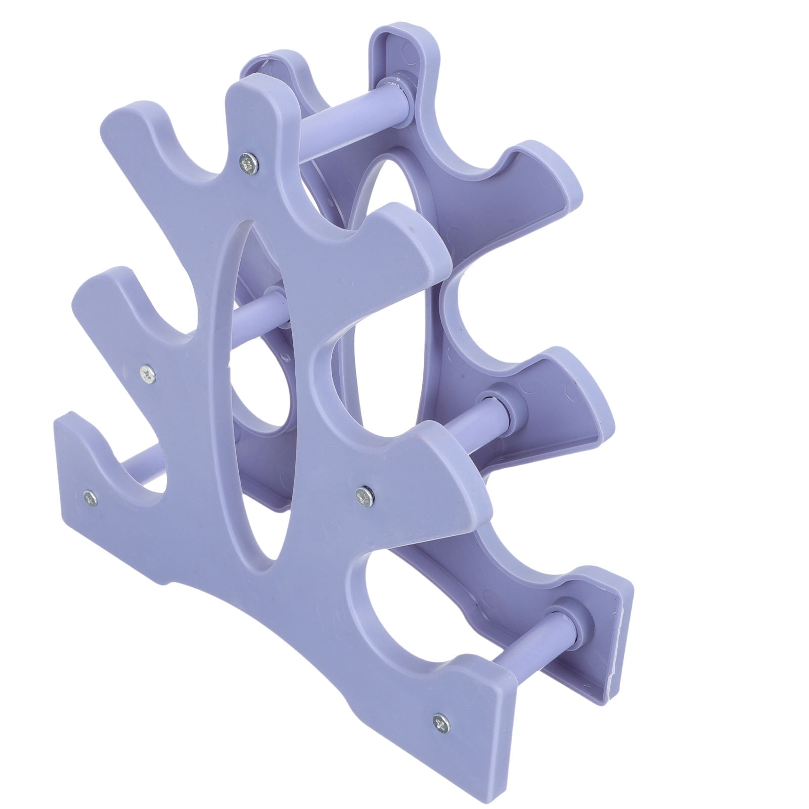 HOOWIFFY Home Gym Dumb Bell Rack 1Set Sky-Blue Rectangular Storage ...