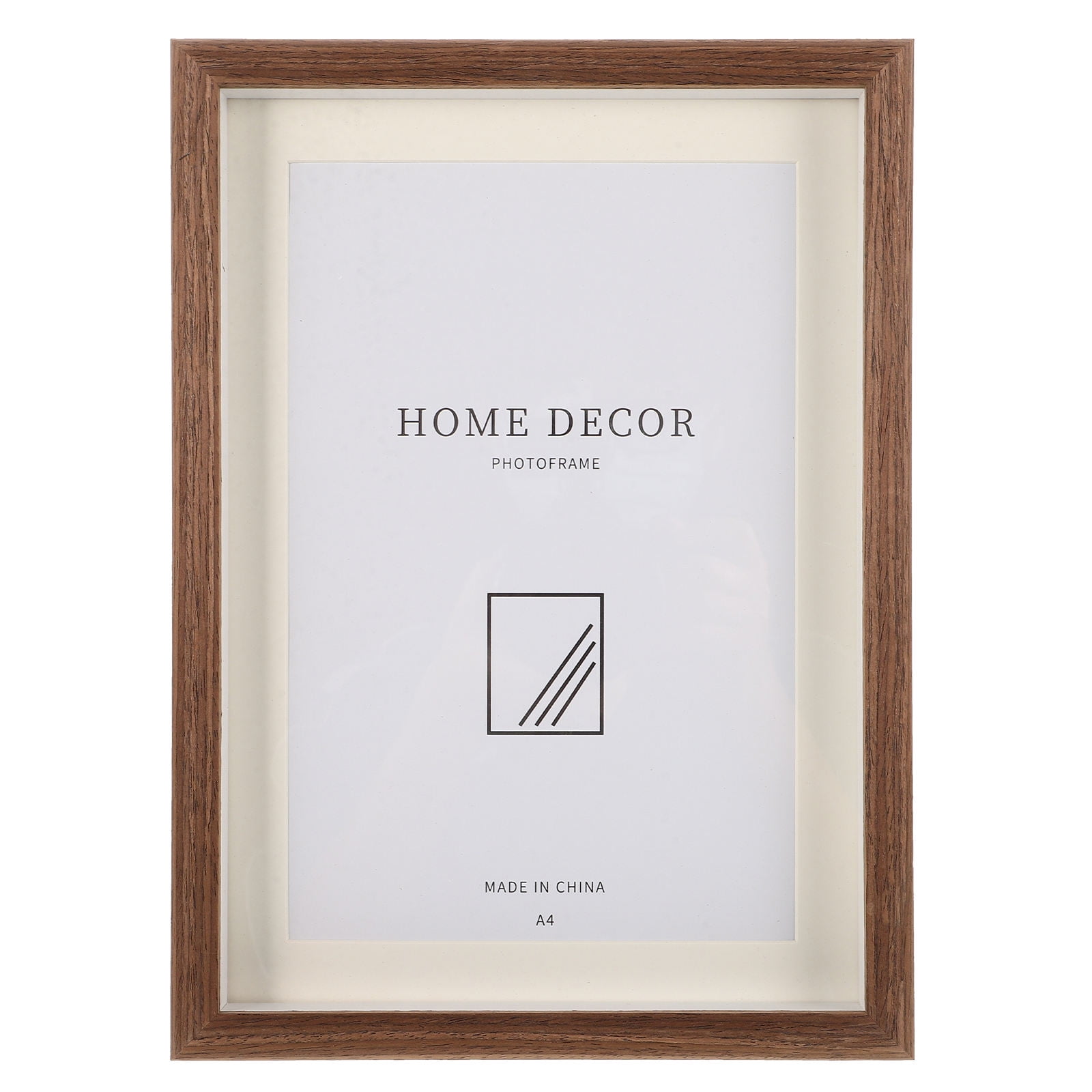 HOOWIFFY Medal Display Case Multi Color 31.50X23.00X3.00CM Wooden Glass ...