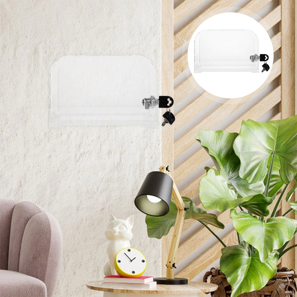 HOOWIFFY Modern Transparent Suggestion Box for Vote Collection in ...