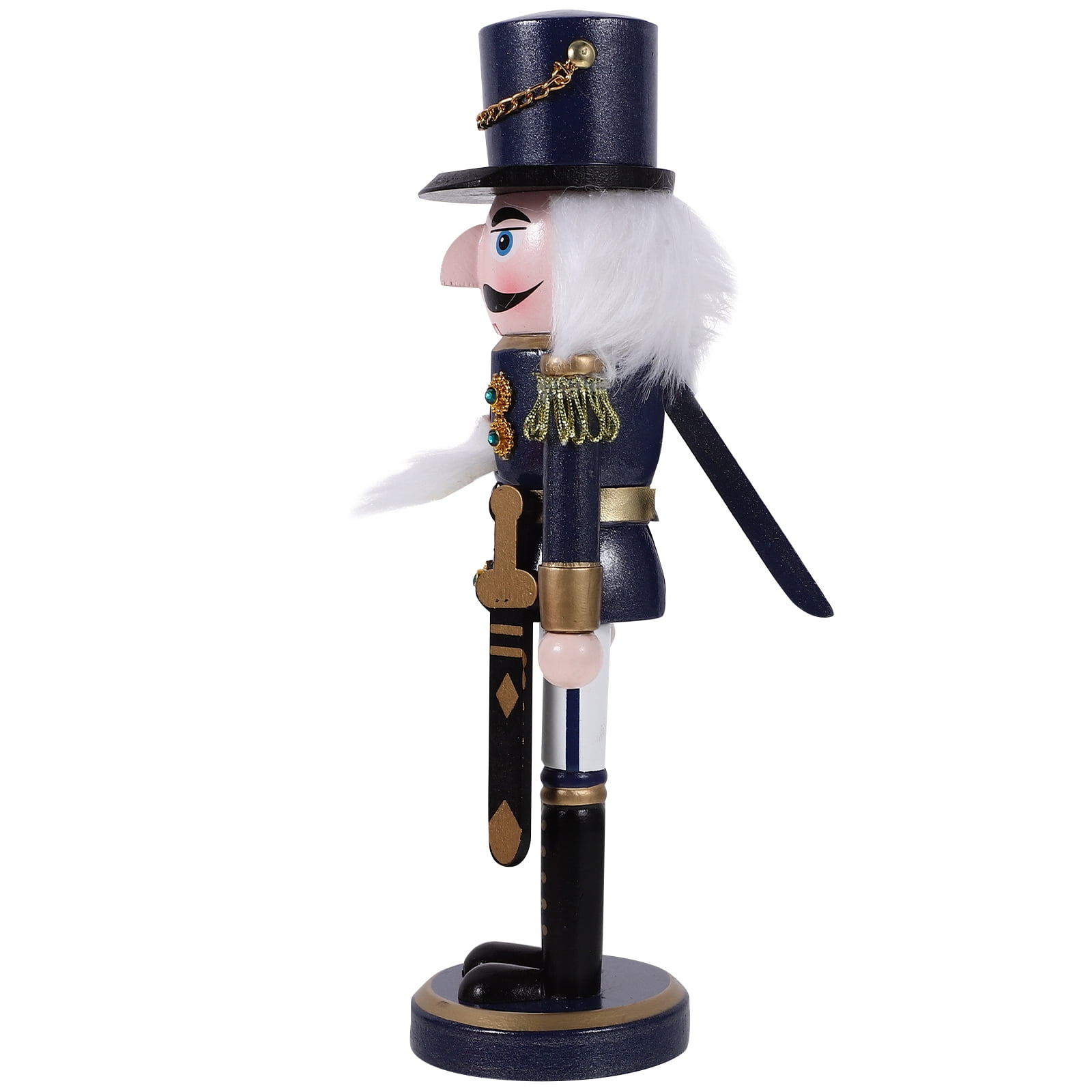 HOOWIFFY Wooden Nutcracker Christmas Ornament Holiday Decoration ...