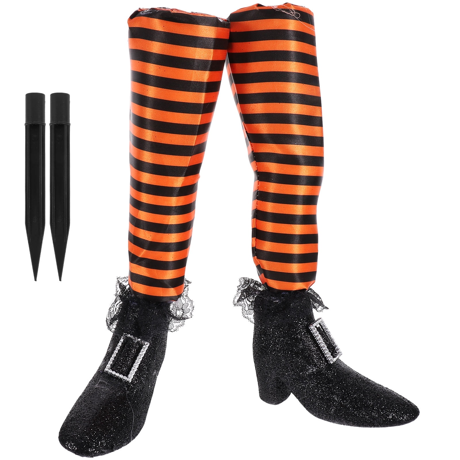 HOOWIFFY Outdoor Decoration Witch Leg Prop Assorted Color Foam For Lawn ...