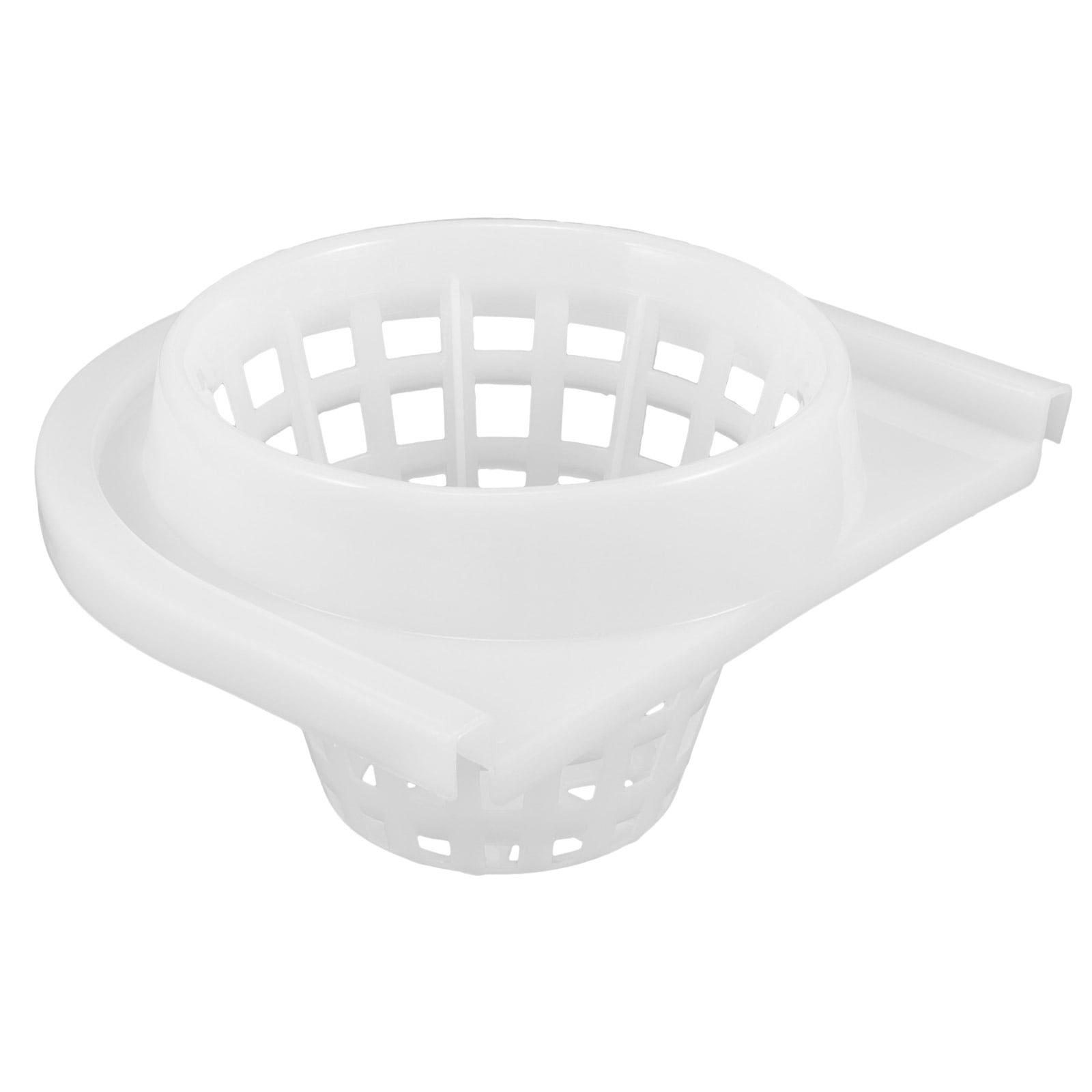 HOOWIFFY Sturdy White Mop Bucket Basket for Efficient Water Flow and ...