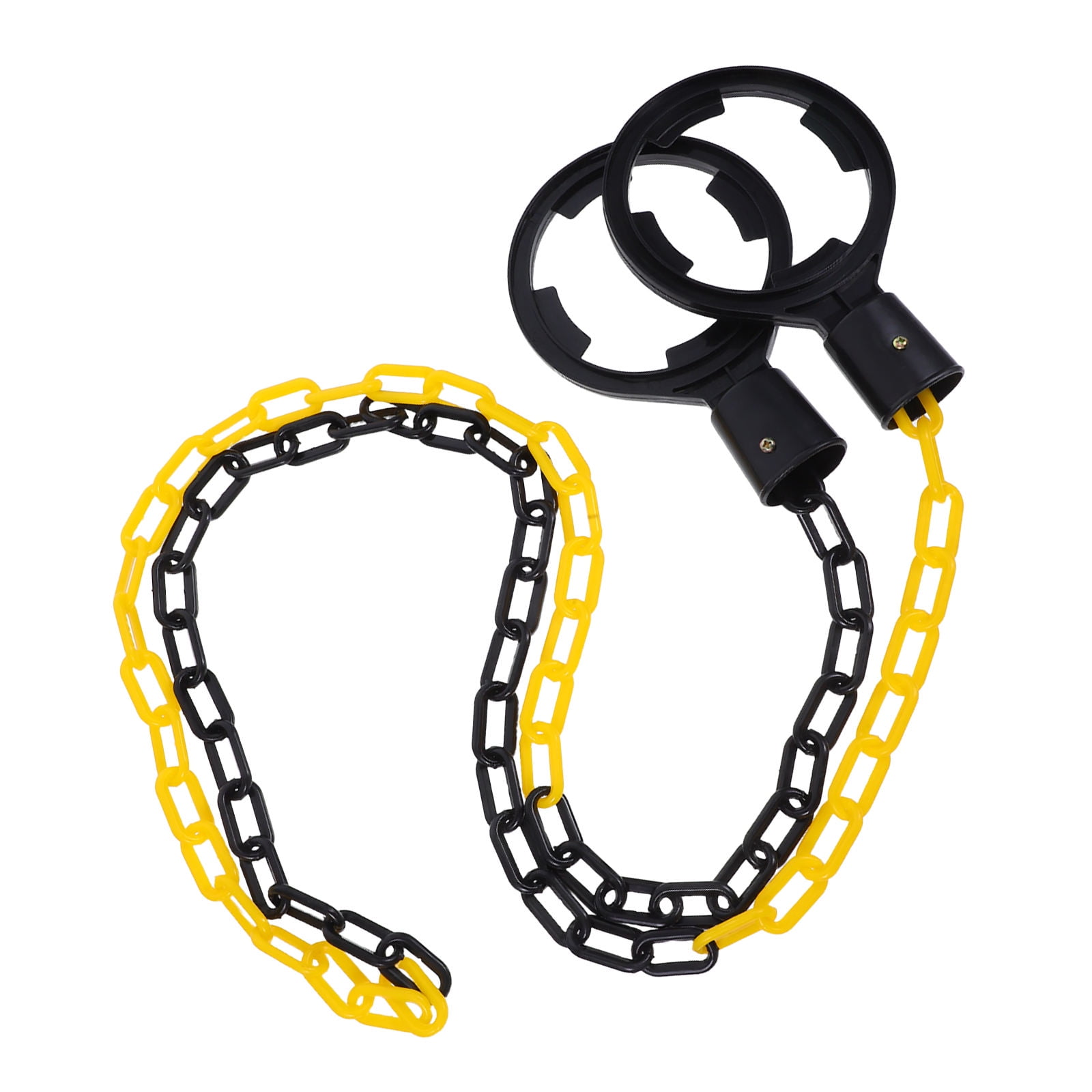 HOOWIFFY Plastic Chain Link Barriers Traffic Management Adverse Weather ...
