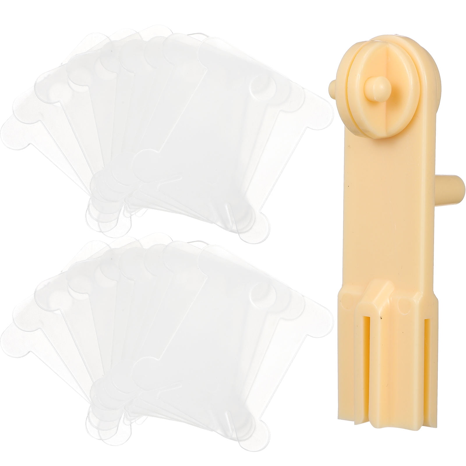 HOOWIFFY Plastic Thread Winding Plates with Winder for CrossStitch ...