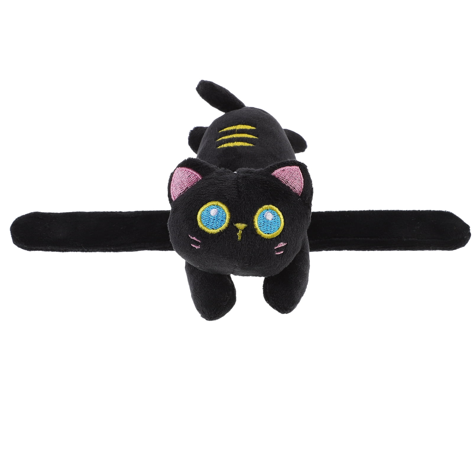 HOOWIFFY Plush Cat Slap Bracelet Black PP Cotton 1Pcs - Walmart.com