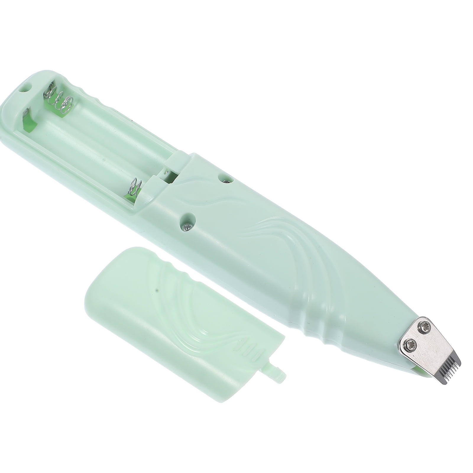 HOOWIFFY Quiet Dog Paw Trimmer in Light Green ABS for Small Dogs and ...