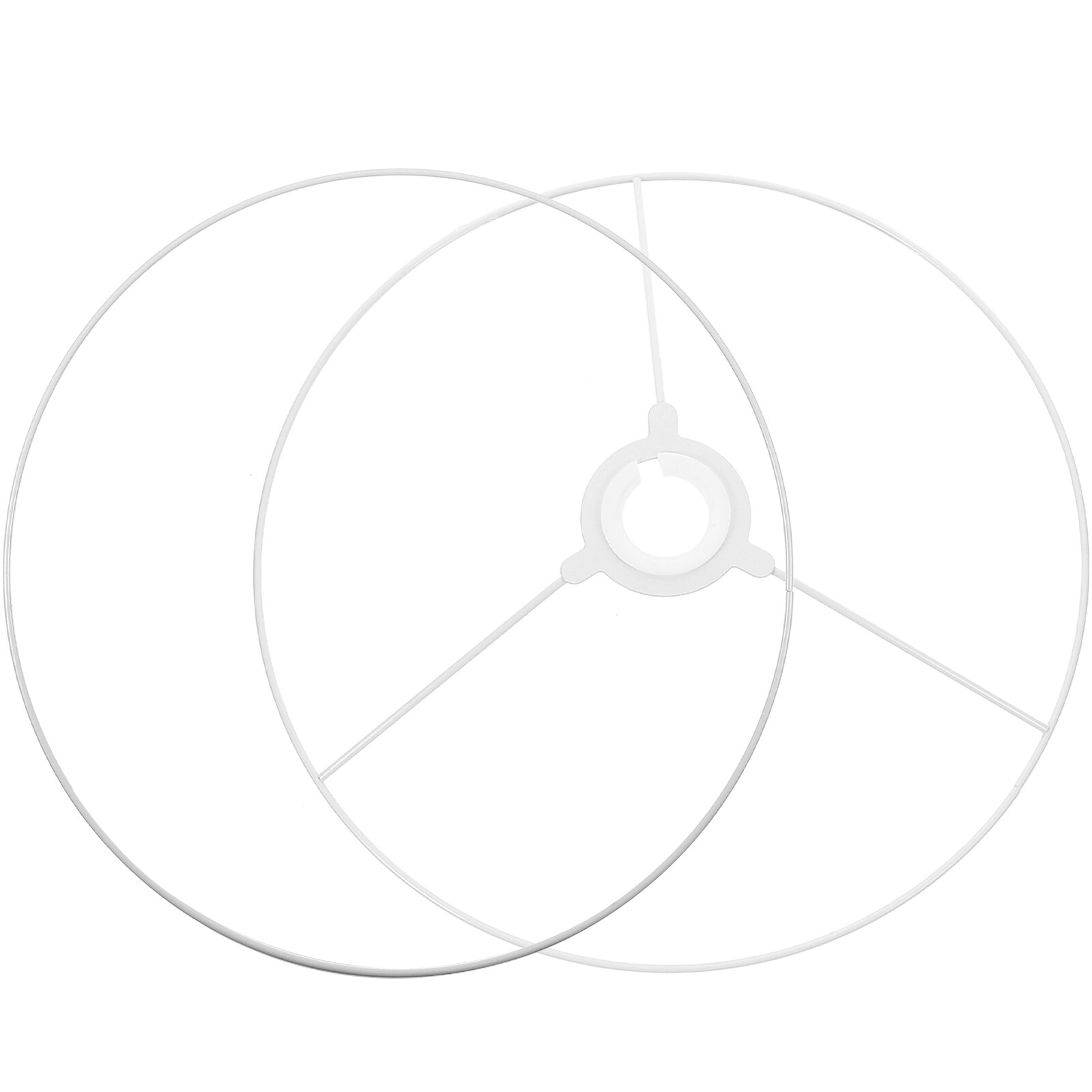 HOOWIFFY Sturdy Round Metal Lampshade Fittings for Chandeliers 1 Set ...