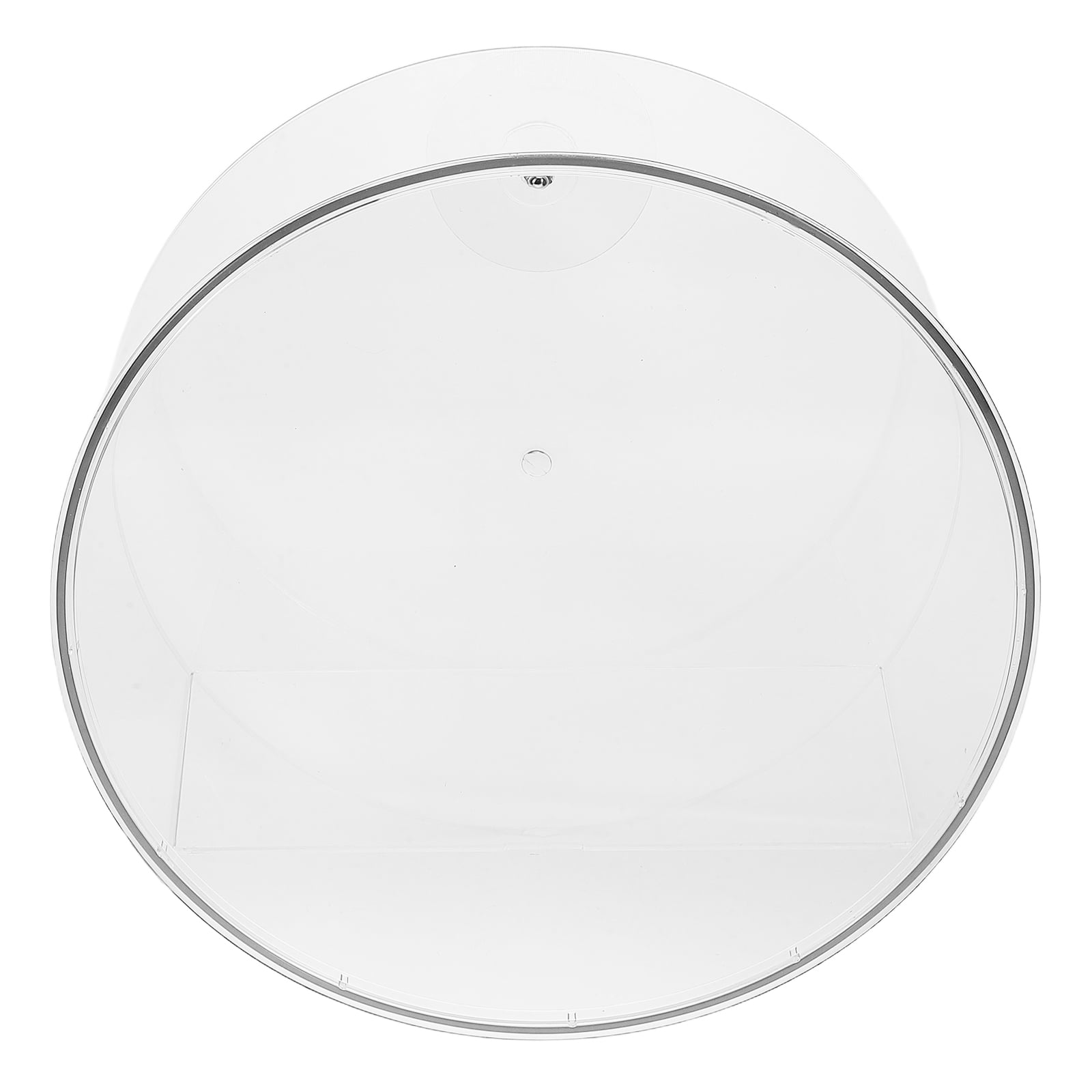 HOOWIFFY Minimalist Circular Design Clear Display Case Figures and ...