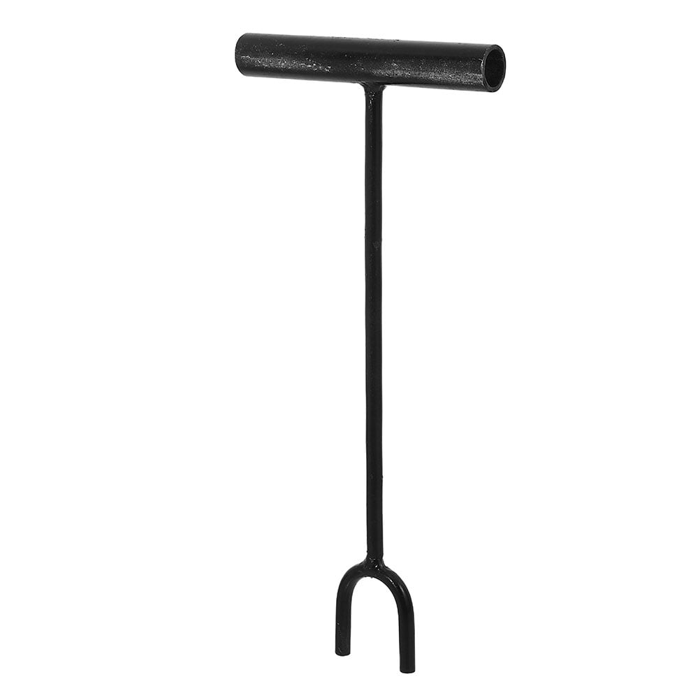 HOOWIFFY Water Meter Box Key Water Valve Wrench Tools Black Iron T ...