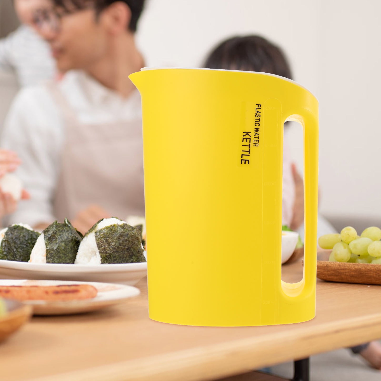 HOOWIFFY Water Pitchers With Handle Plastic Cooling Jug for Kitchen ...